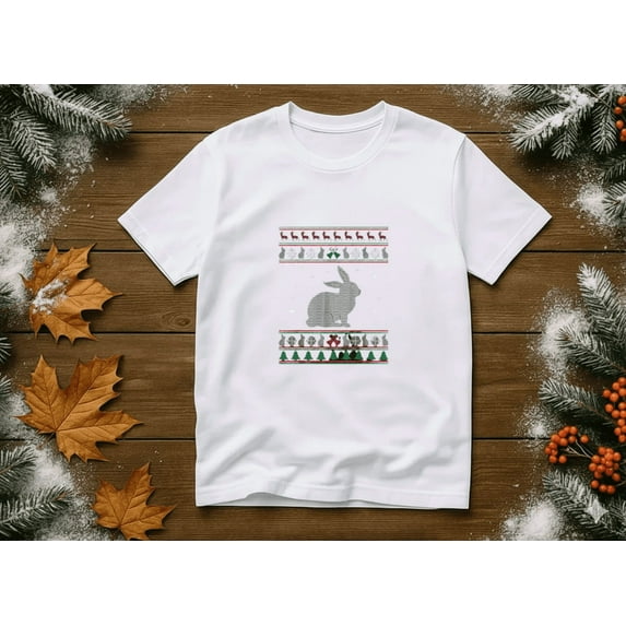 Ugly Sweater Festive Winter Classic Holiday Party Funny Graphic Unisex ...