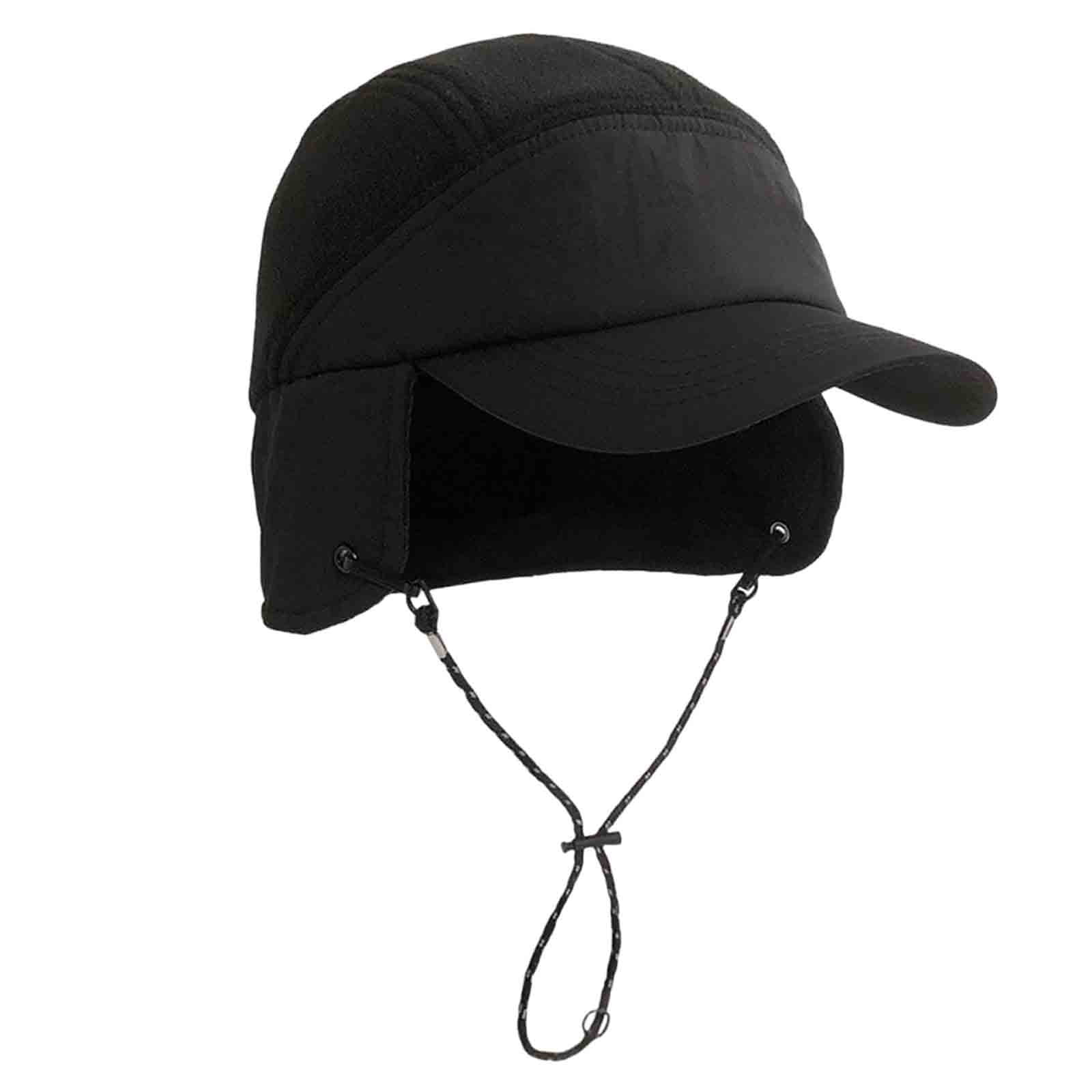 Ugoldhm Adults Waterproof Trapper Hat - Winter Warm Fleece Lined ...