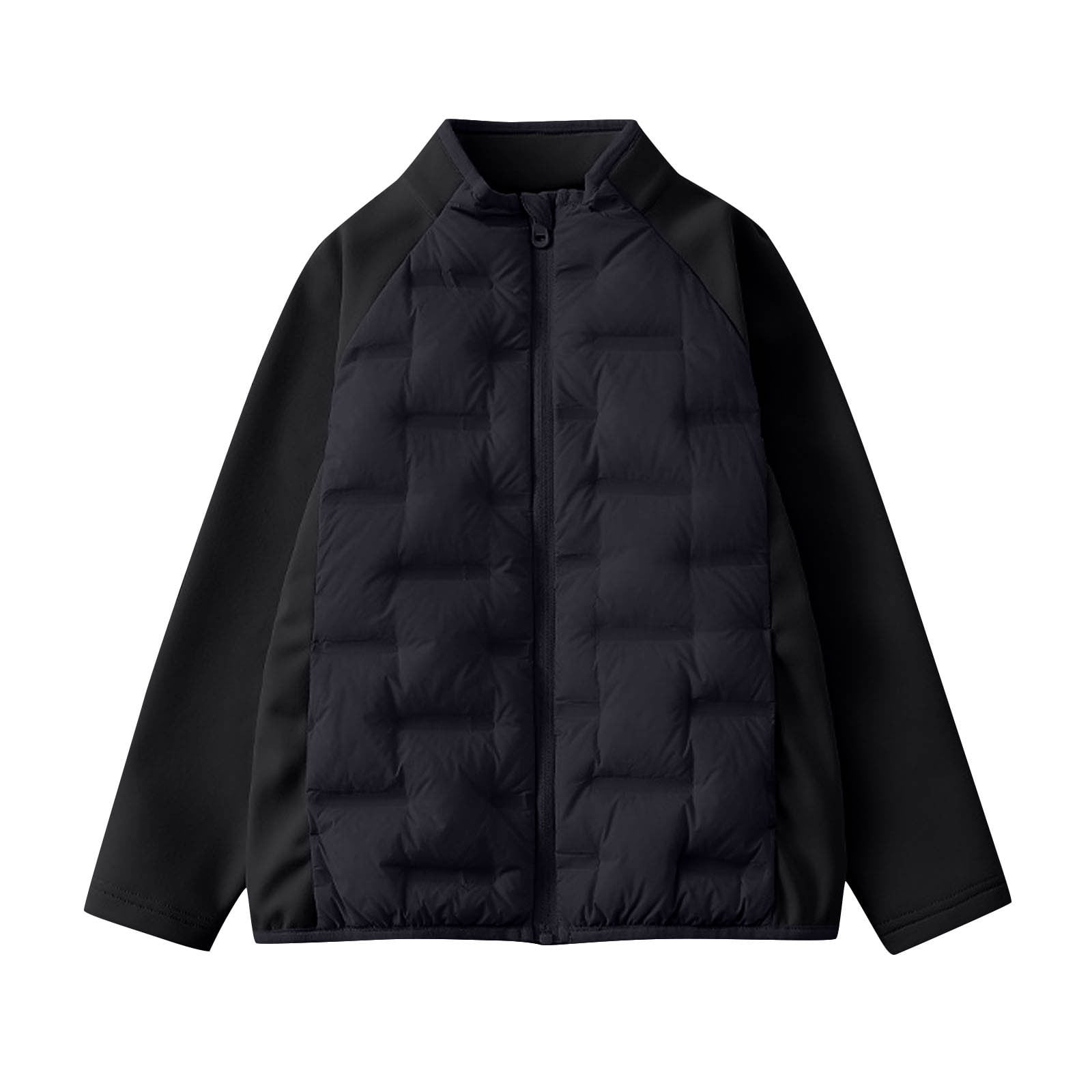 Ugoldhm Girls and Boys Zip Up Jacket Quilted Comfy Warm Coats Fall ...