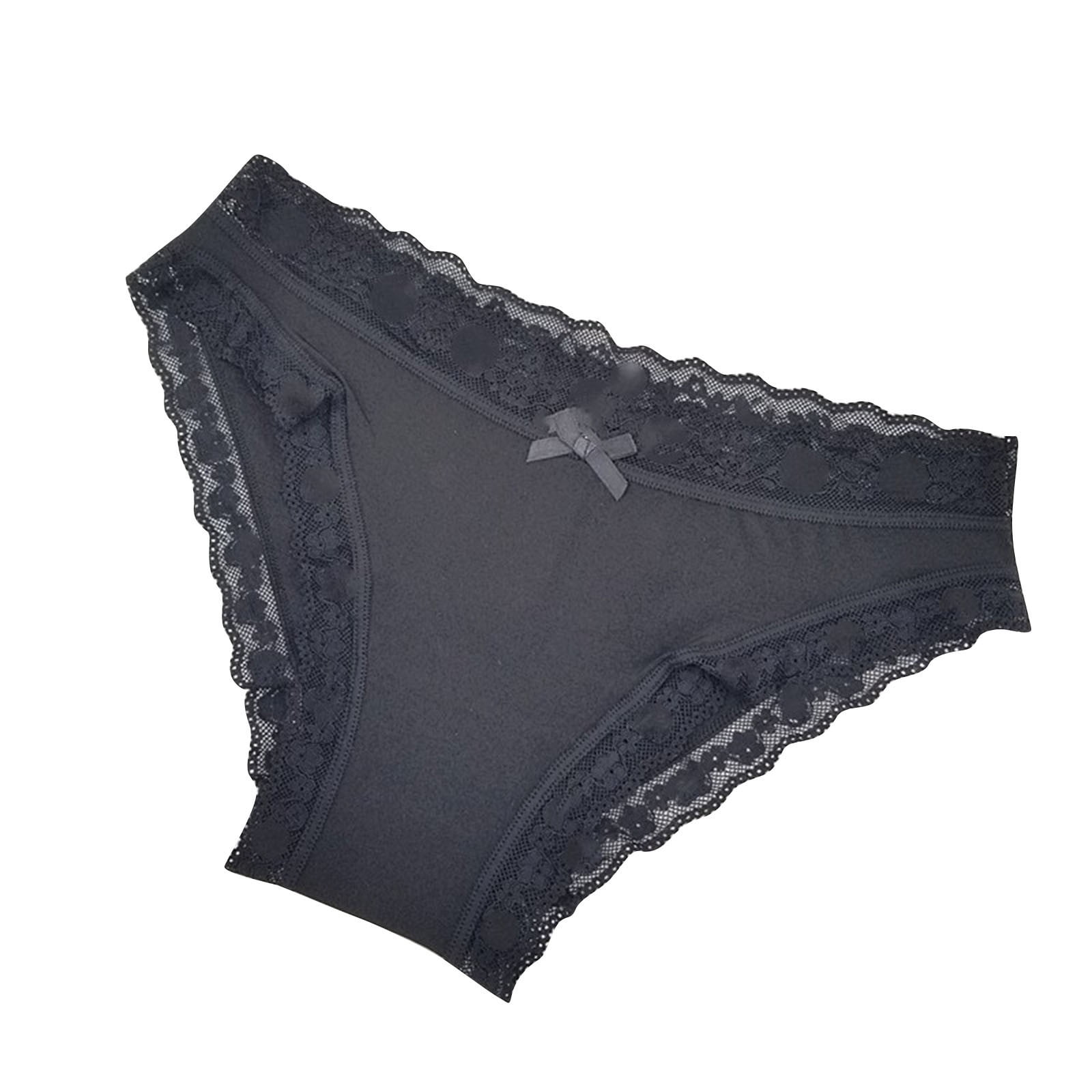 Ugoldhm Sexy Underwear for Women Low Rise Lace Midriff Shaping Lingerie ...