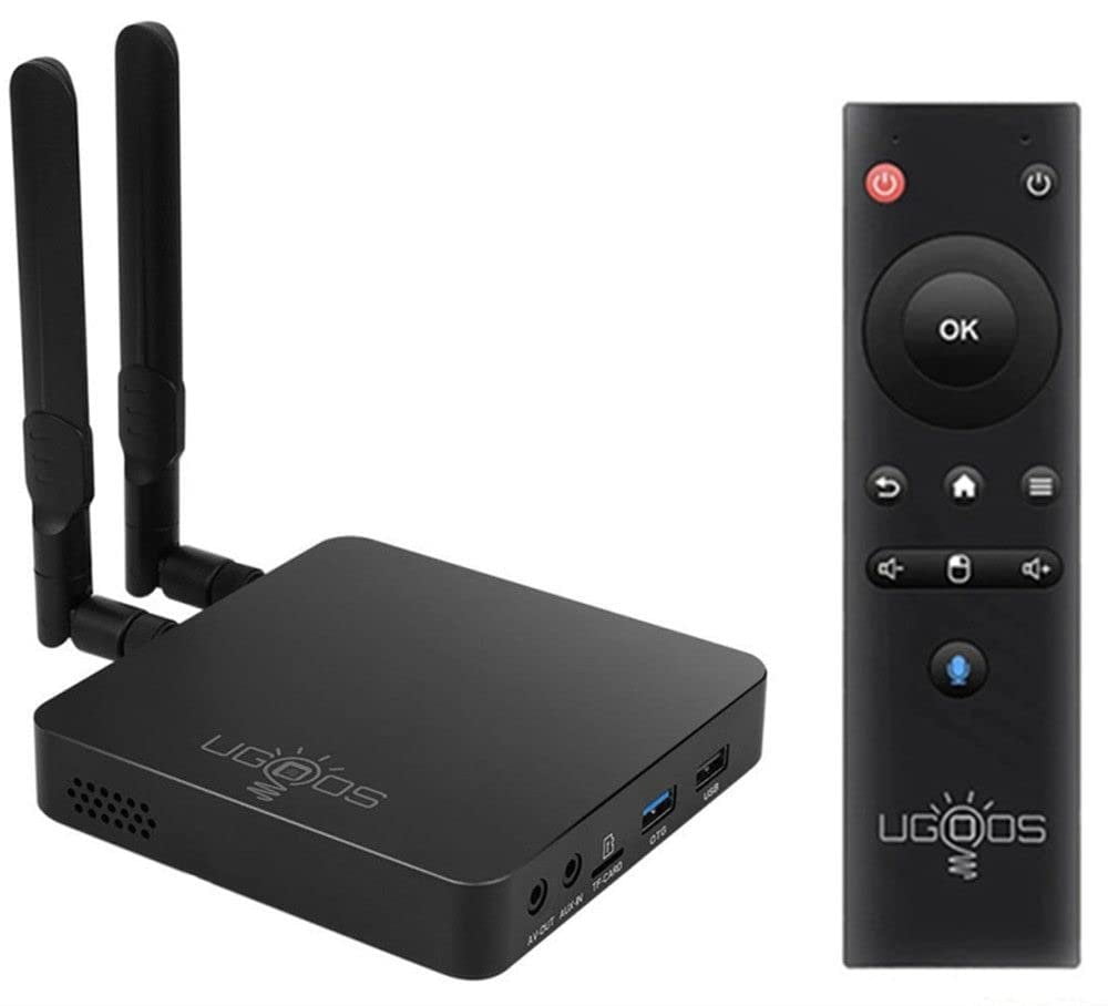 Ugoos, TV Box, AM6B Plus, Android 9.0 4K WiFi6 32GB - Walmart.com