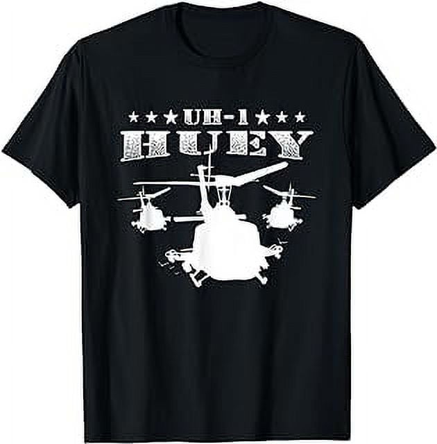 Uh-1 Huey Helicopter Pilot Huey Crew Chief Door gunner T-Shirt ...