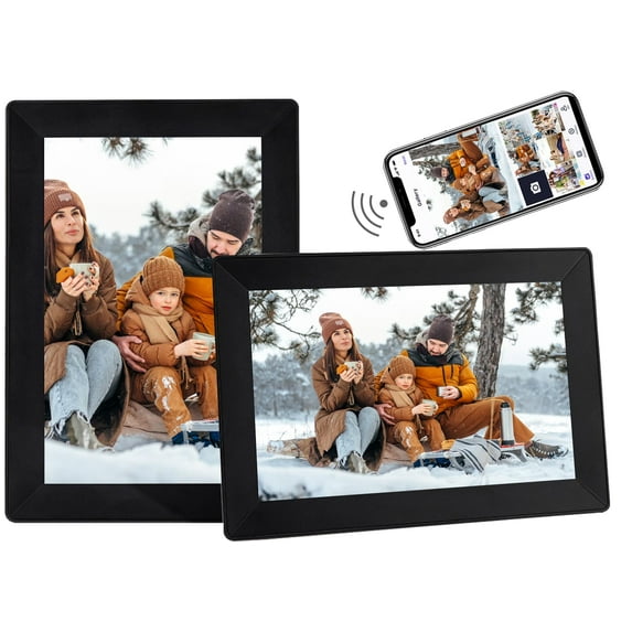 Uhale 10.1Inch Digital Photo Frame WiFi Smart Digital Picture Frame ...
