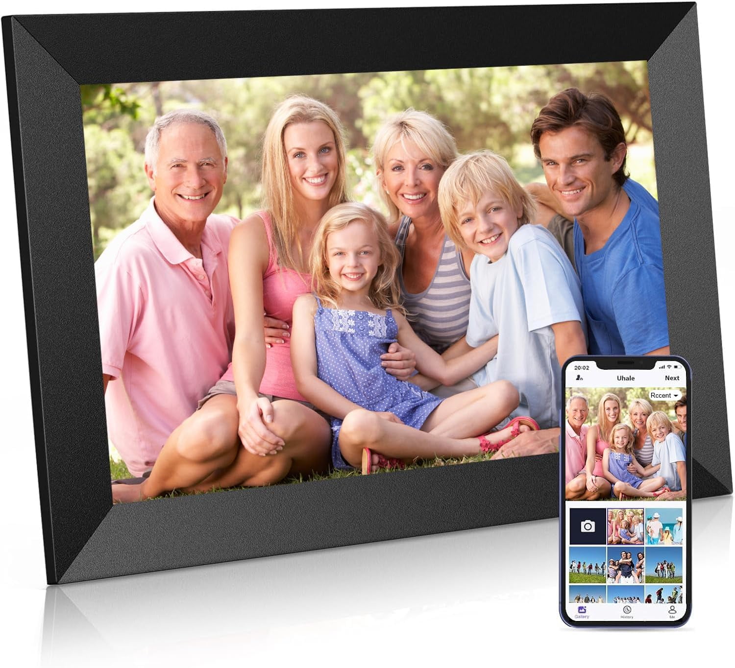 Uhale Digital Picture Frame WiFi 10.1 inch HD IPS Touch Screen ...