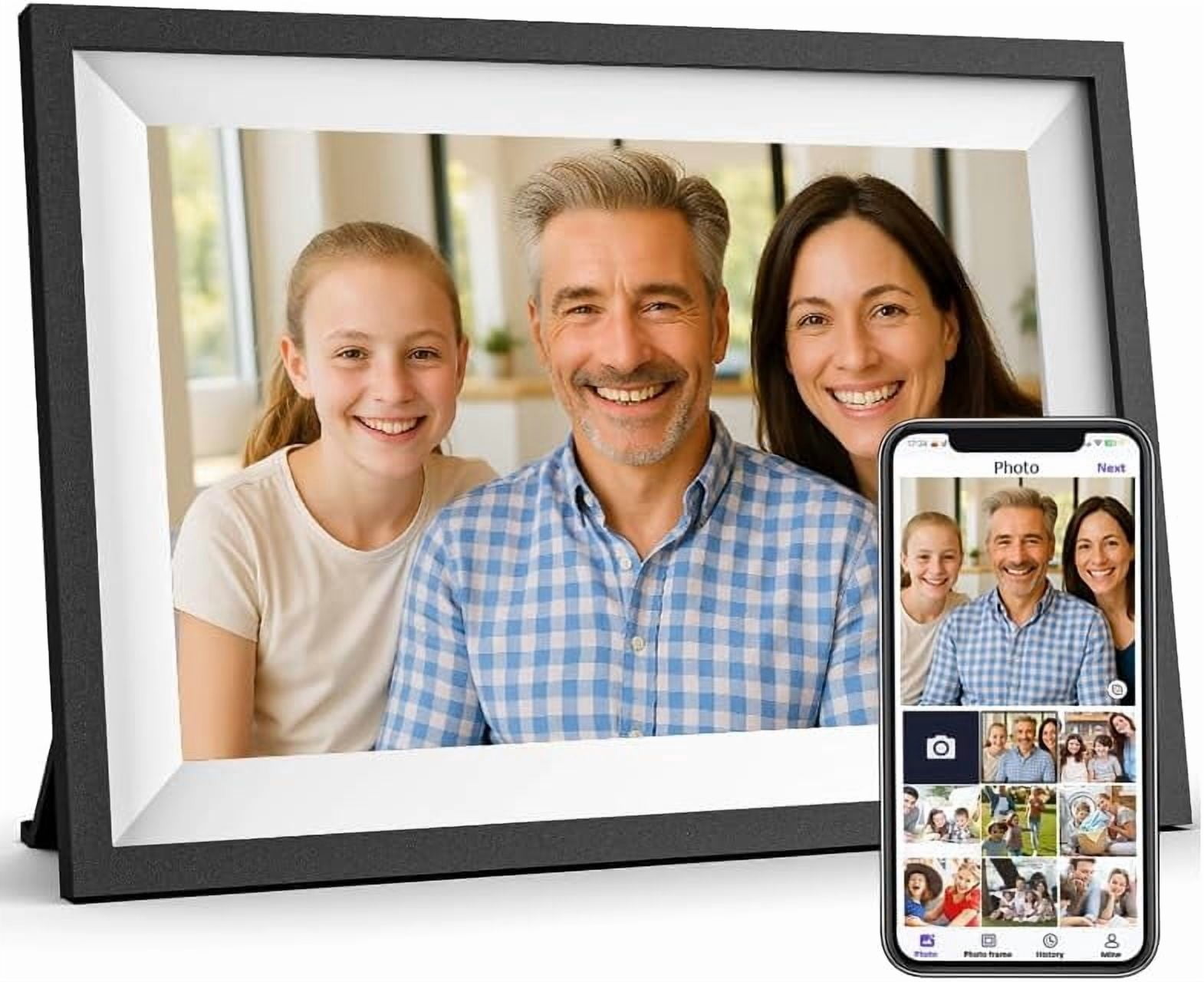 Uhale Digital Picture Frame WiFi with APP 10.1 inch IPS Touch Screen ...
