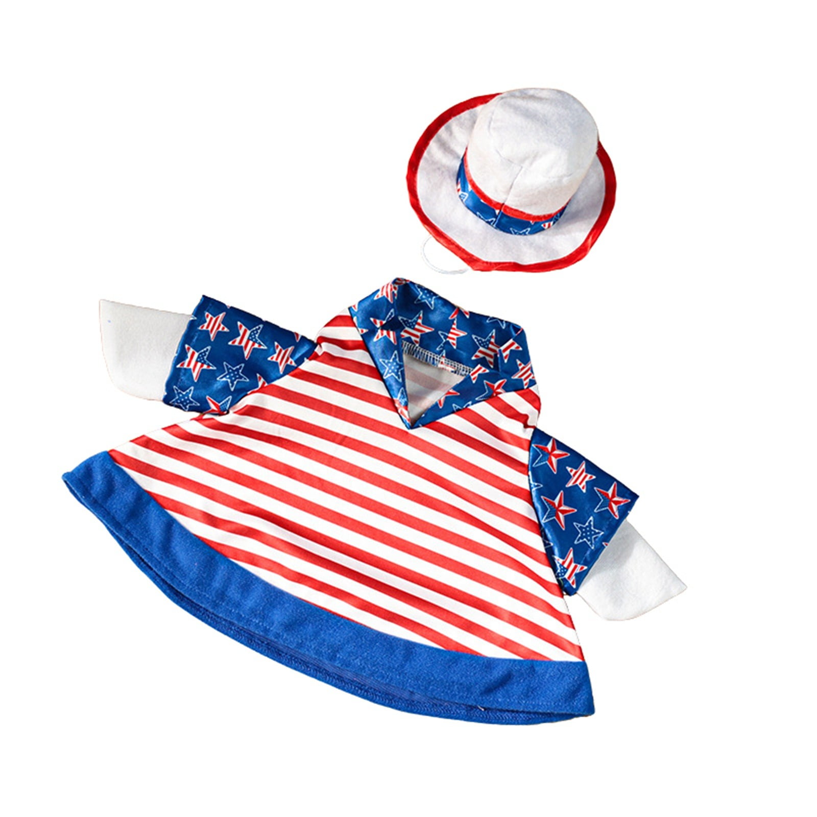 Uhnauch 4Th Of July Porch Goose Outfits For Lawn Statue,Patriotic For ...