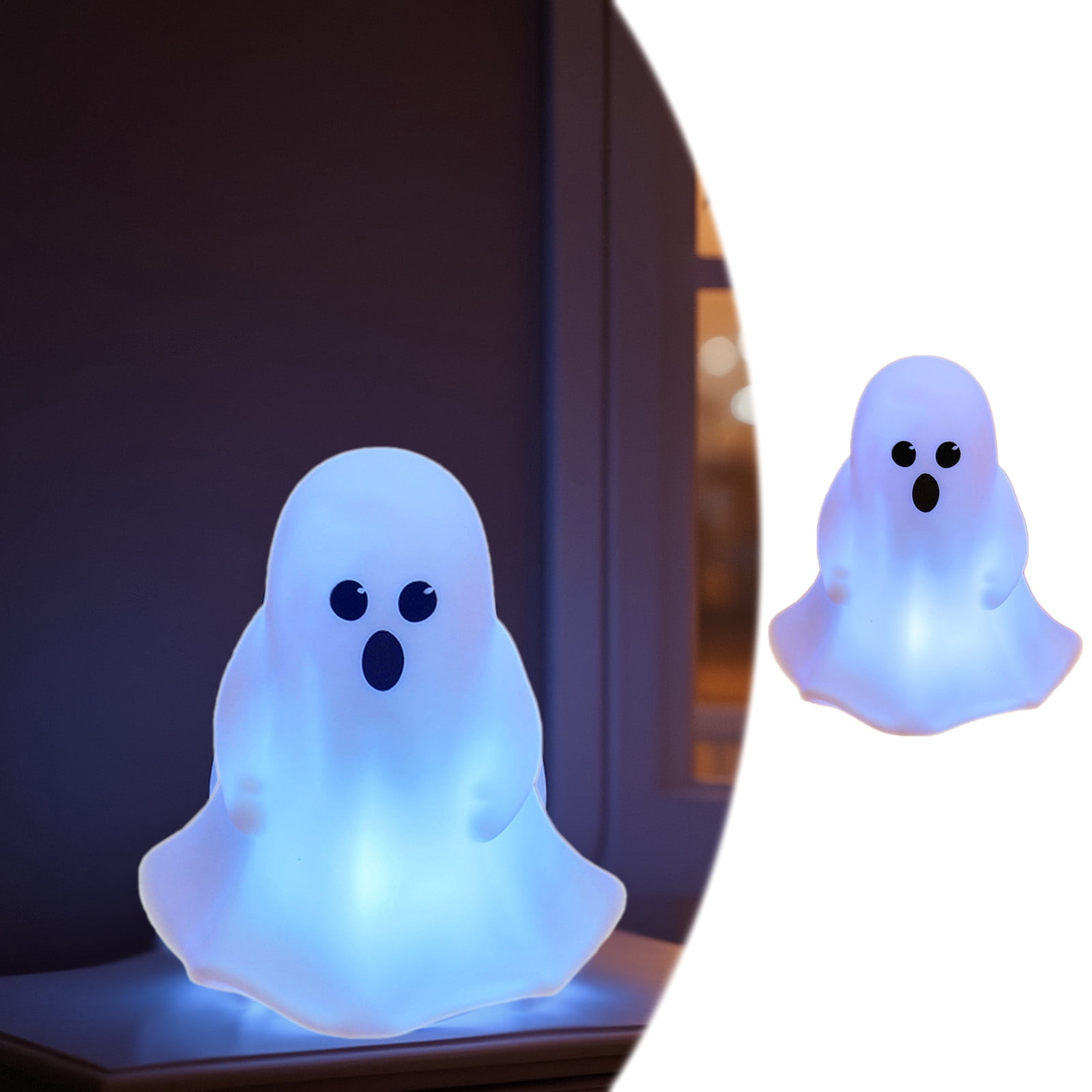 Uhnauch Halloween Ghost Night Light, 2025 Adorable Ghost Lamps, Spooky ...