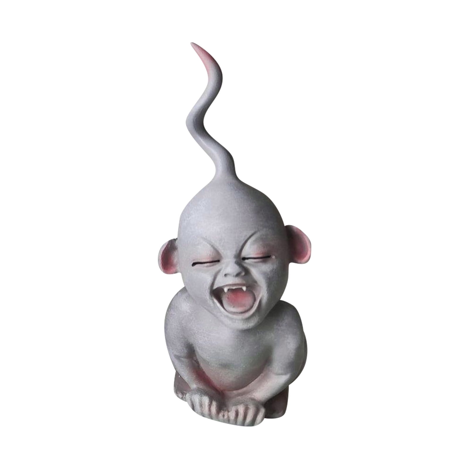 Uhnauch Scary Halloween Resin Statue - Creepy Ornament, Realistic ...