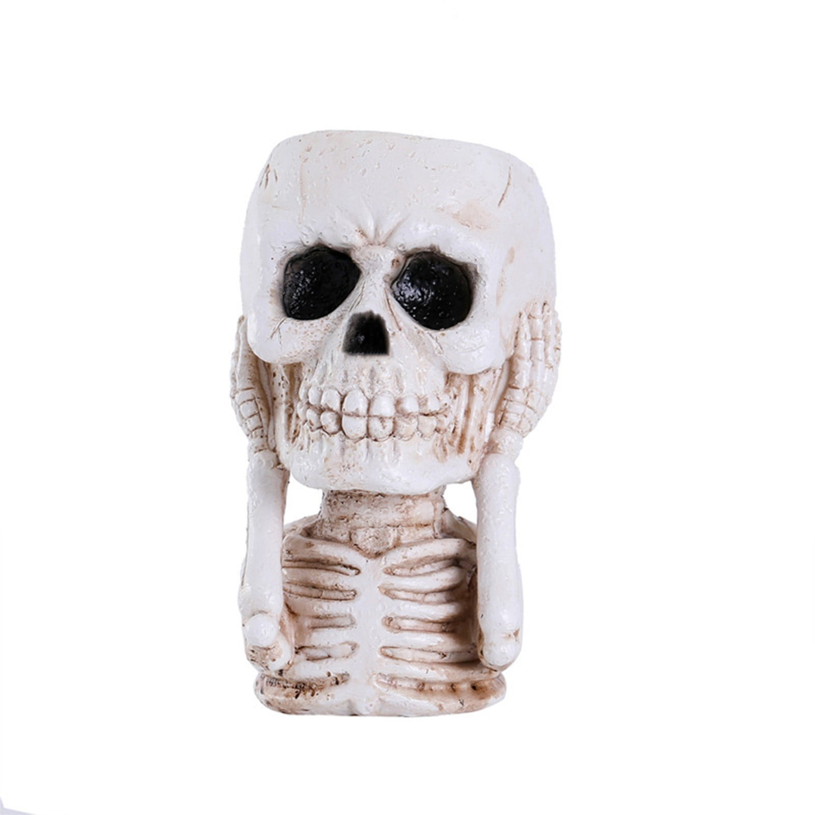 Uhnauch Skull Planter Decor, Skull Flower Pot, Planters For Gothic ...