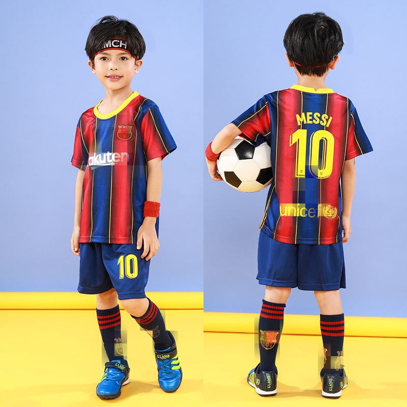 【Uhome】20-21 Season La Liga FC Barcelona Kids & Adults Soccer Jersey ...