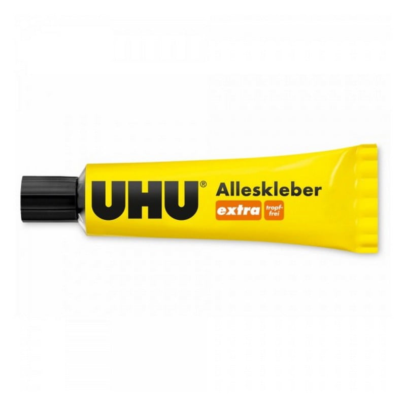 UHU Extra Universal Adhesive Glue for Paper and Wood, Clear, 125 g ...