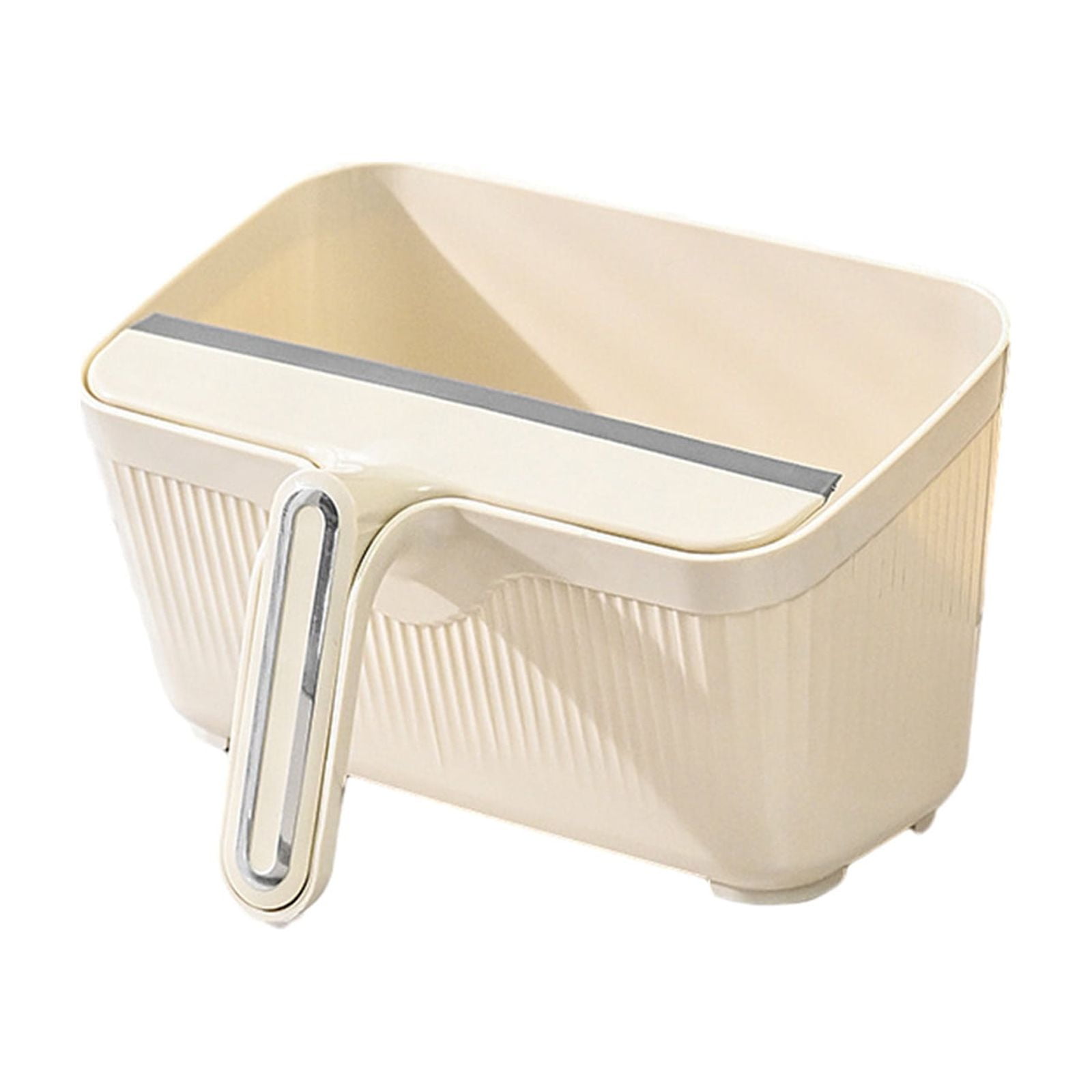 Uhuya Desktop Trash Can with Scraper, Household Multifunctional Kitchen ...