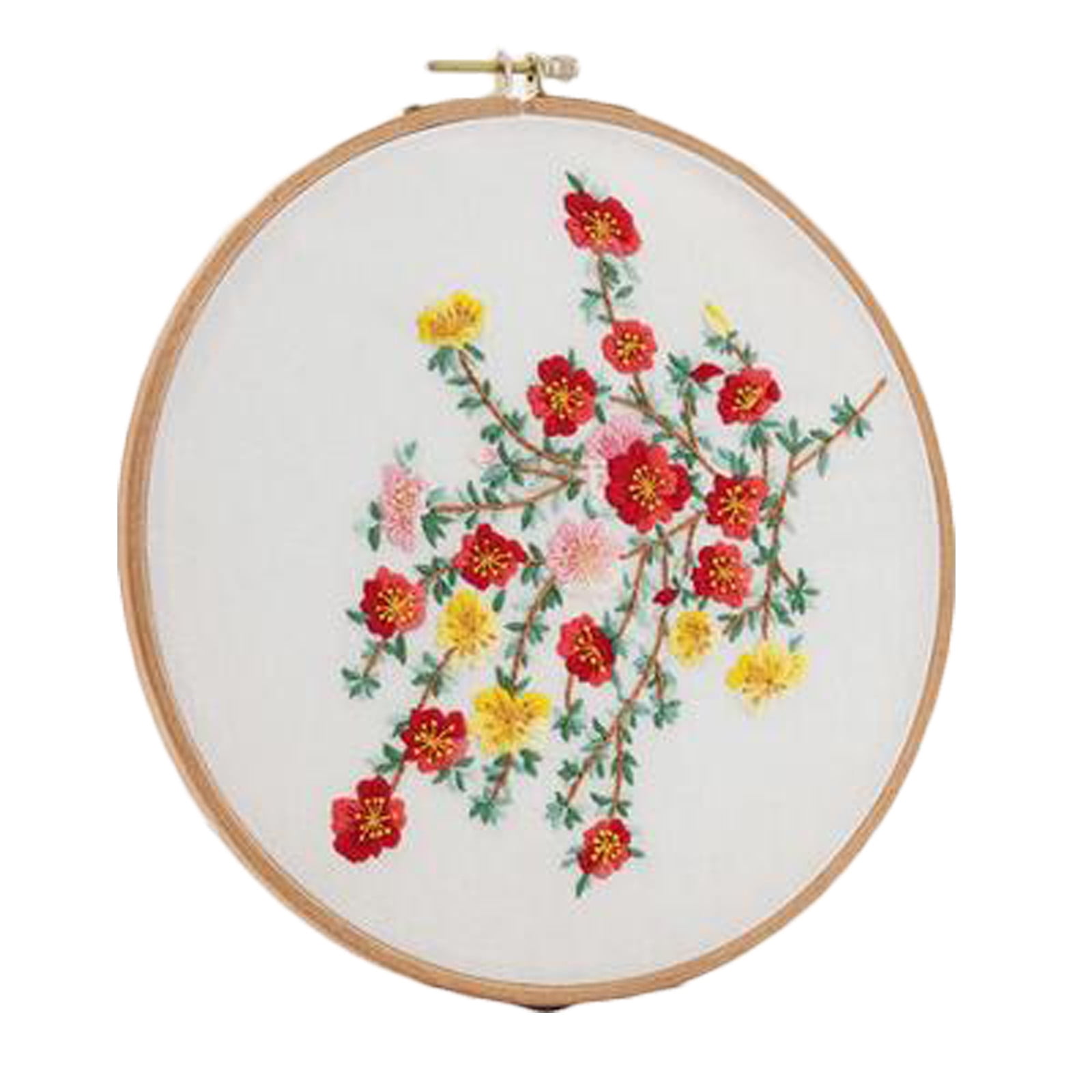 Uhuya Full Range of Embroidery Stitch Stamped Embroidery Cloth with ...