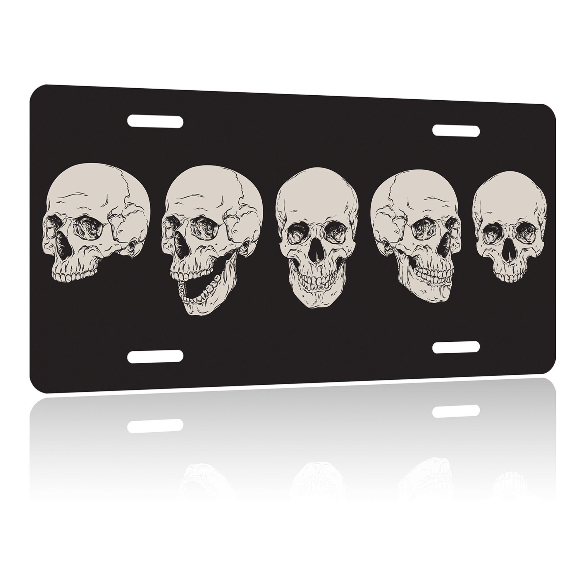 Harley-Davidson Willie G. Skull License Plate - Walmart.com