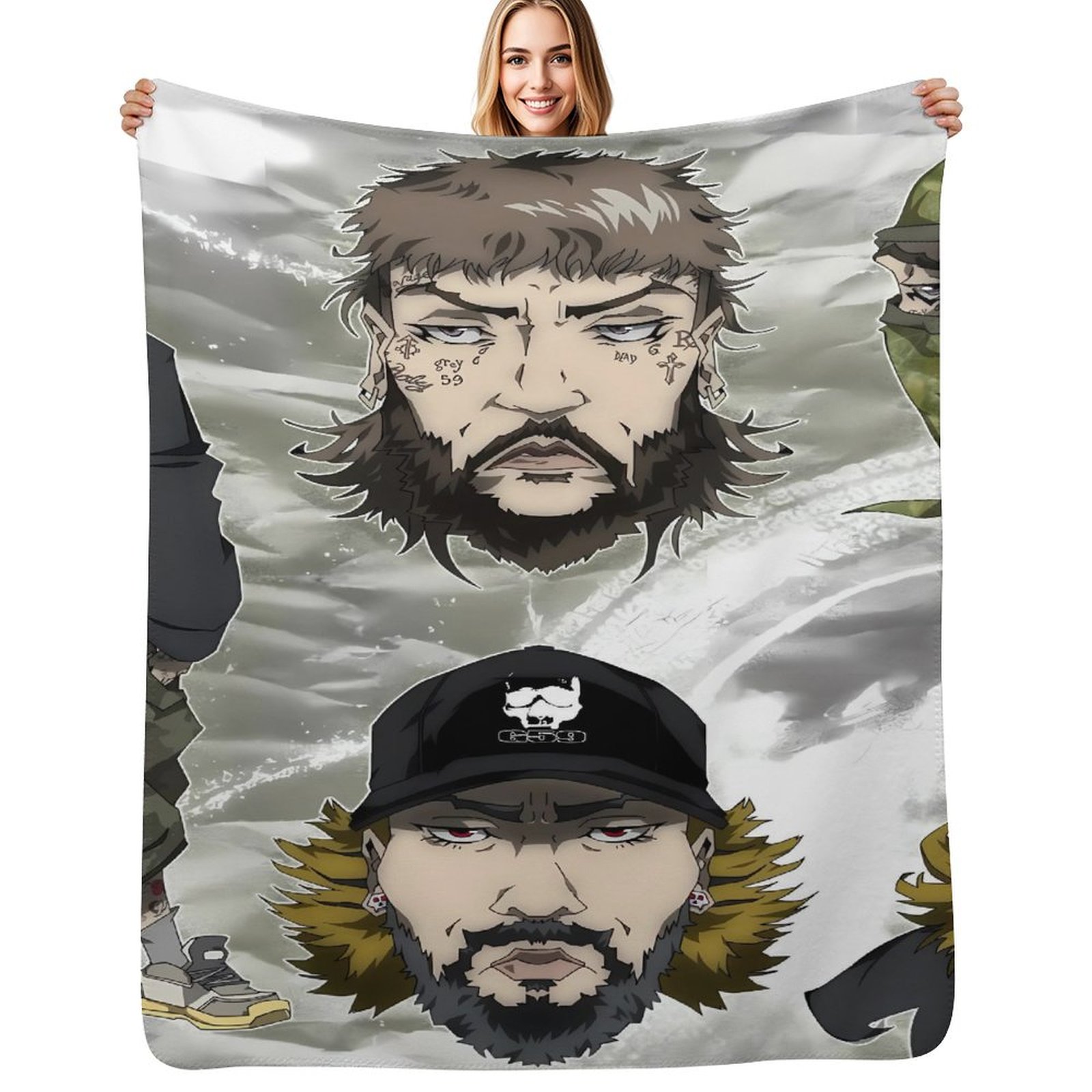 $Uicideboy Lamb Fur Blanket Soft And Thick Small Blanket Wall-Hanging ...
