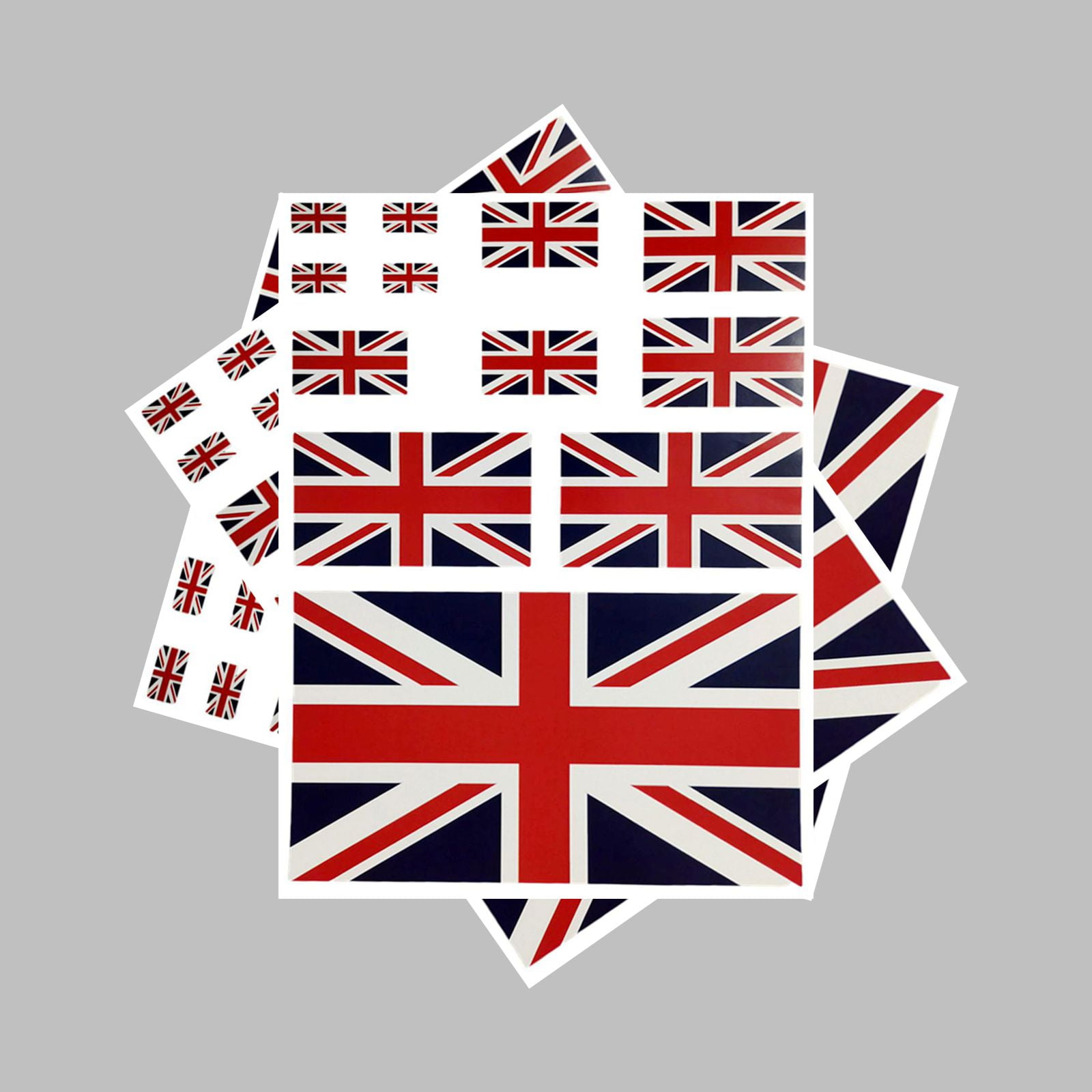 Uijokdef 3 PCS Flag Sticker Britain Flag Stickers - Walmart.com
