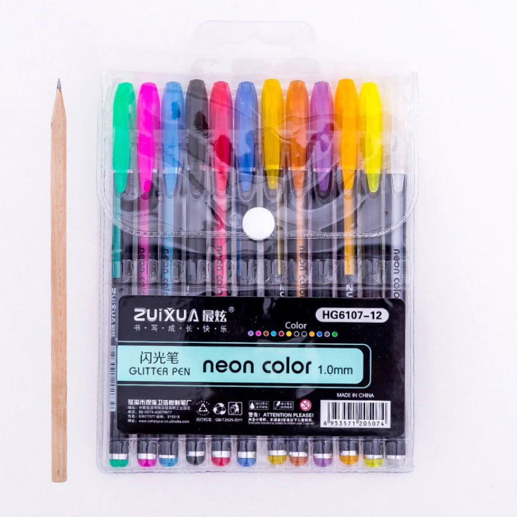 Uikceten 50% off Clear! A Nice Pen Glitter Gel Pen Set Coloring Art ...