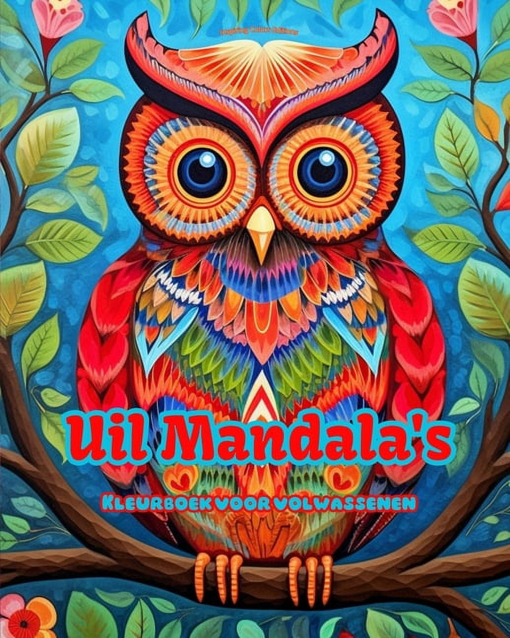 Uil Mandala's Kleurboek voor volwassenen Ontwerpen om creativiteit te ...