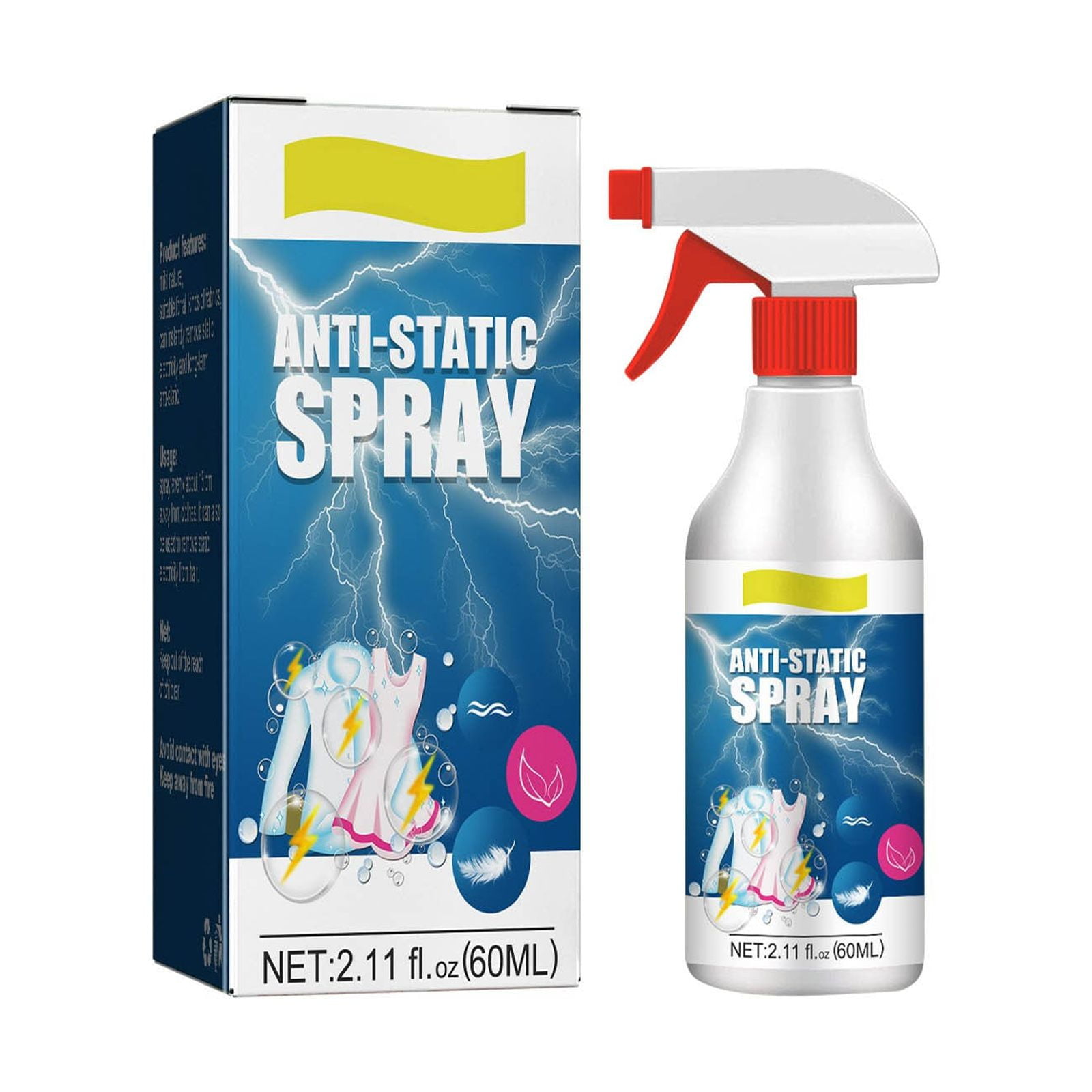 Uinagy Anti-Static Spray - Walmart.com