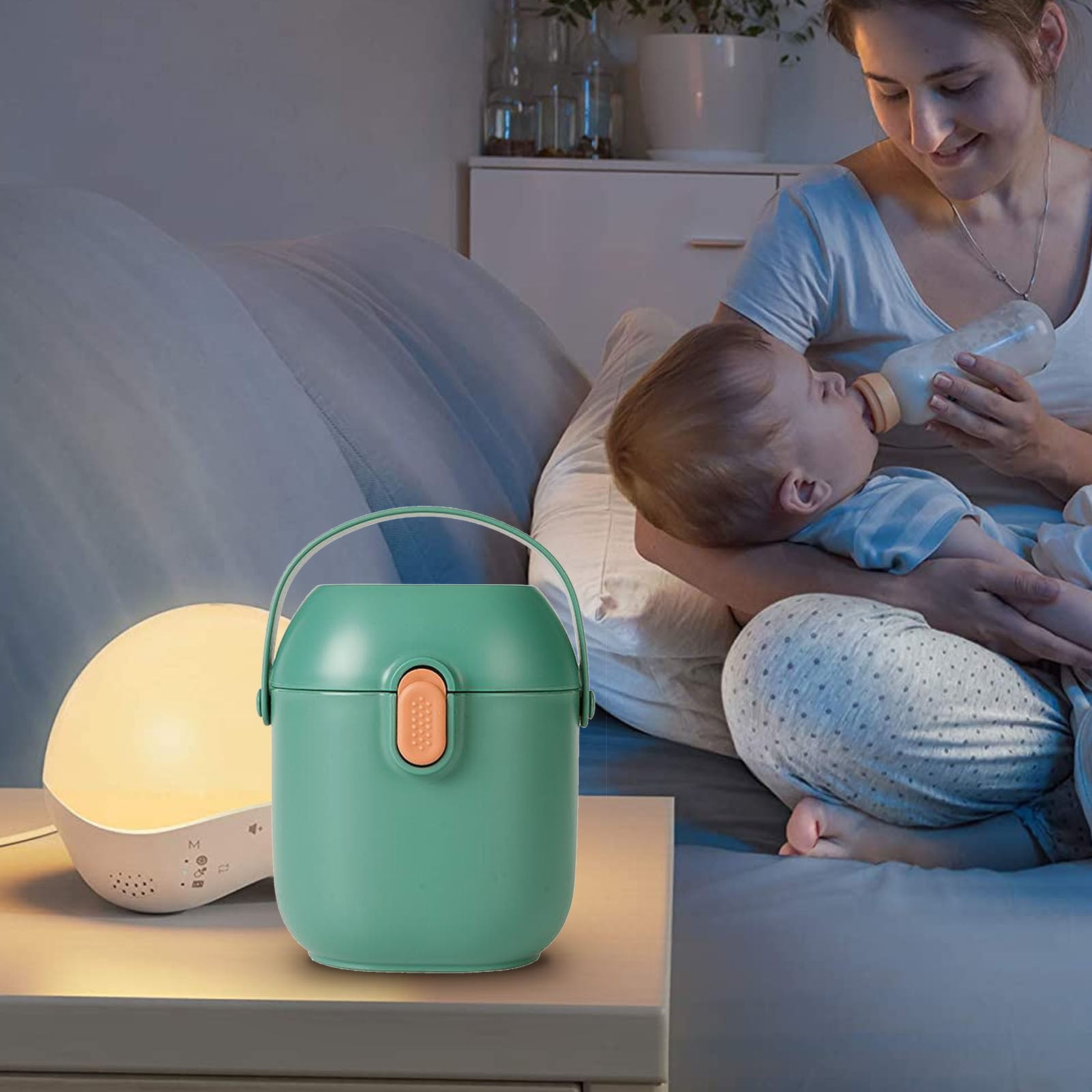 Uioepy Clearance Portable Green Infant Formula Box Baby Formula Formula ...