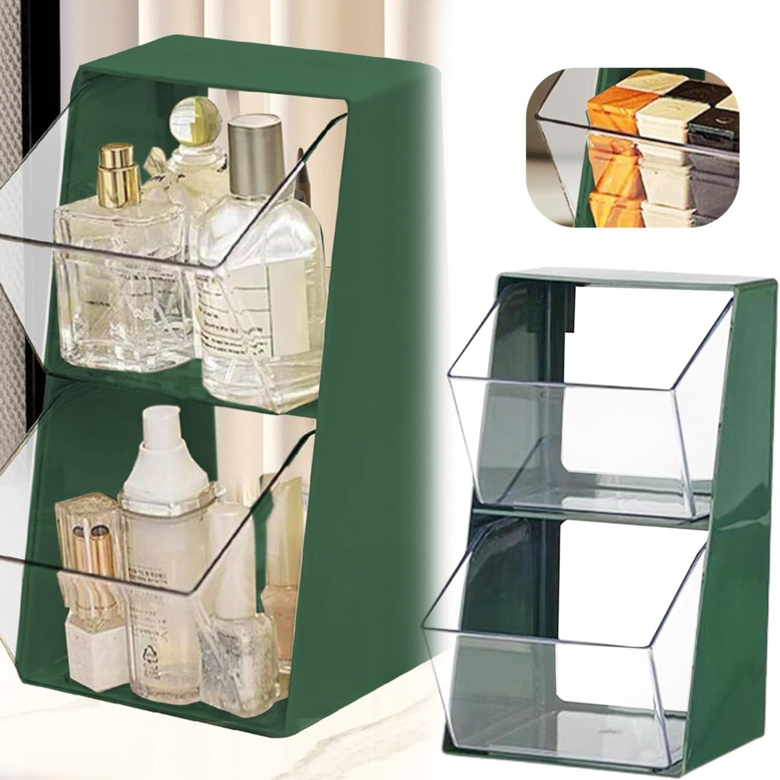 Uioepy Closeout The Shelf Is Green Tea Organiser Teapot Organiser | 2 ...