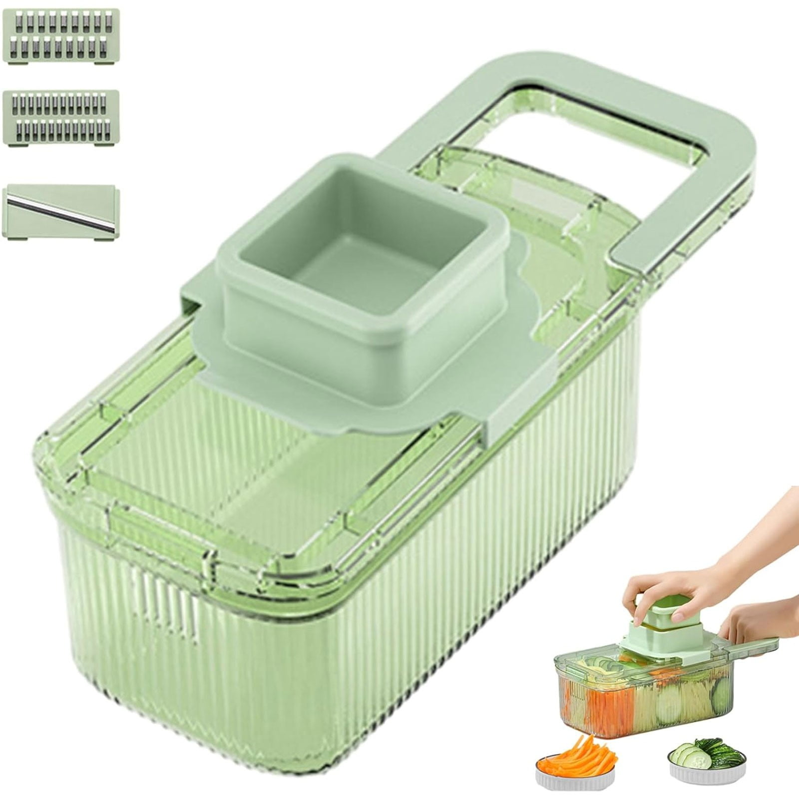 Uioepy Dirt Cheap Vegetable Cutting Set (Single Board + Draining Basket ...