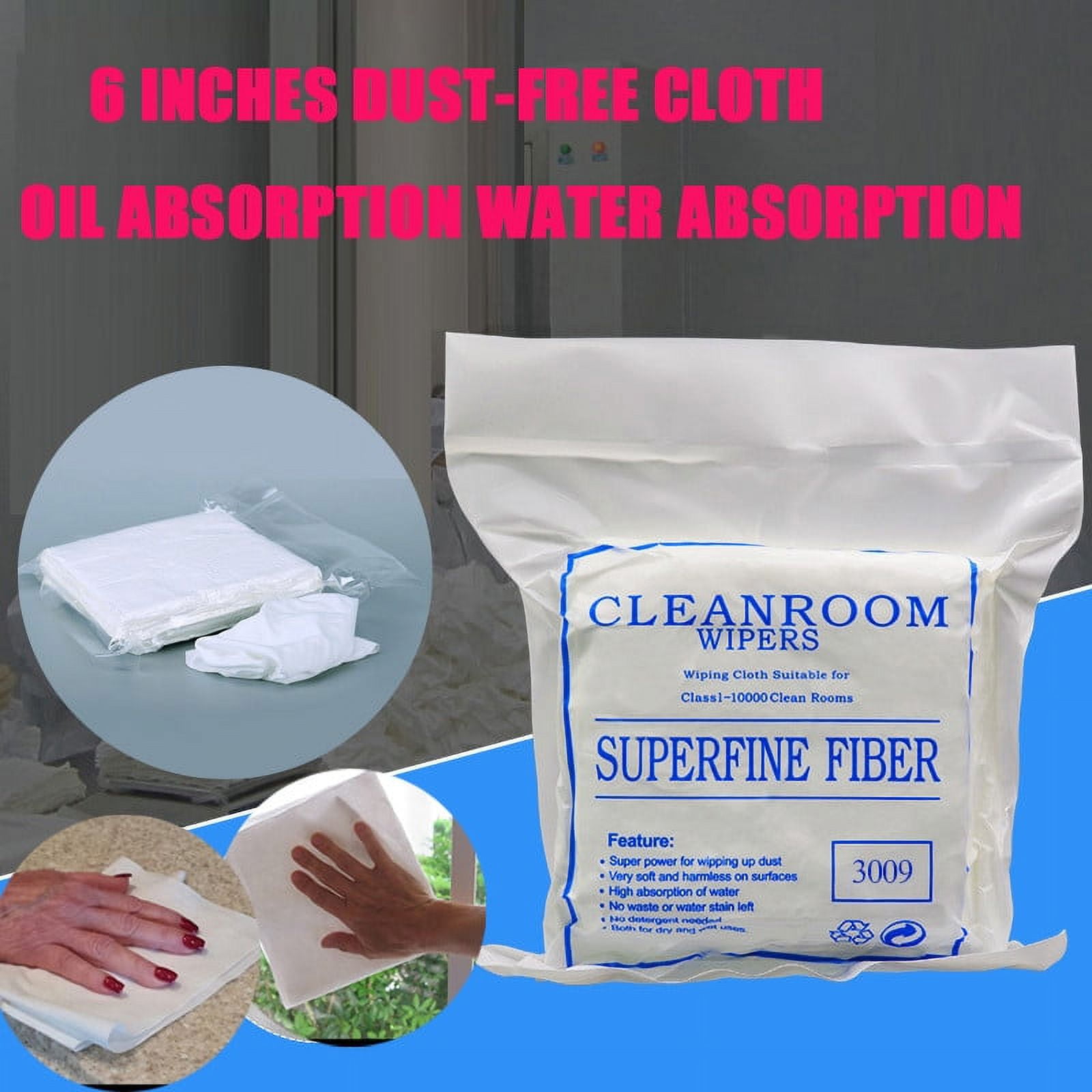 Uioepy Final Reduction 3009 Anti-Static Dust Removal Cloth, 6*6 Inches ...