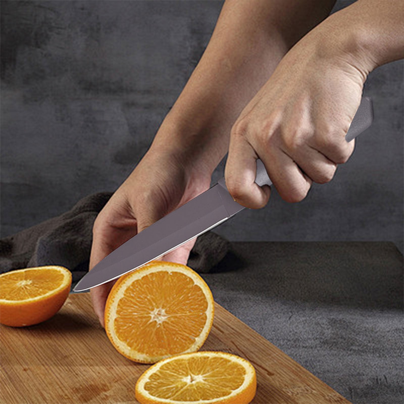 Uioepy Final Reduction The Stainless Steel Fruit Knife Is Grey ...