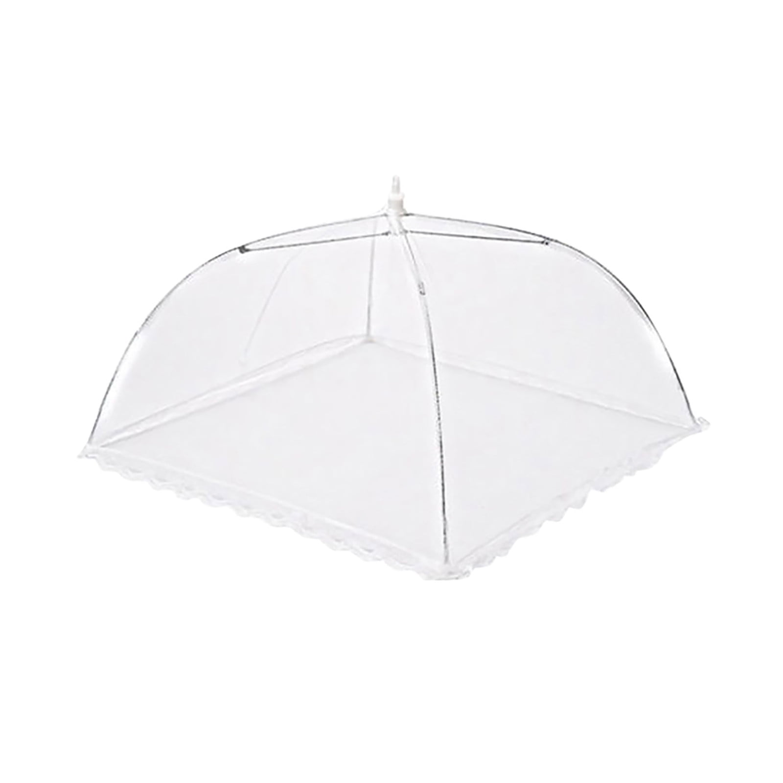 Uioepy Final Sale Fly-Proof Food Cover Net Cover, 12 Inches White Large ...