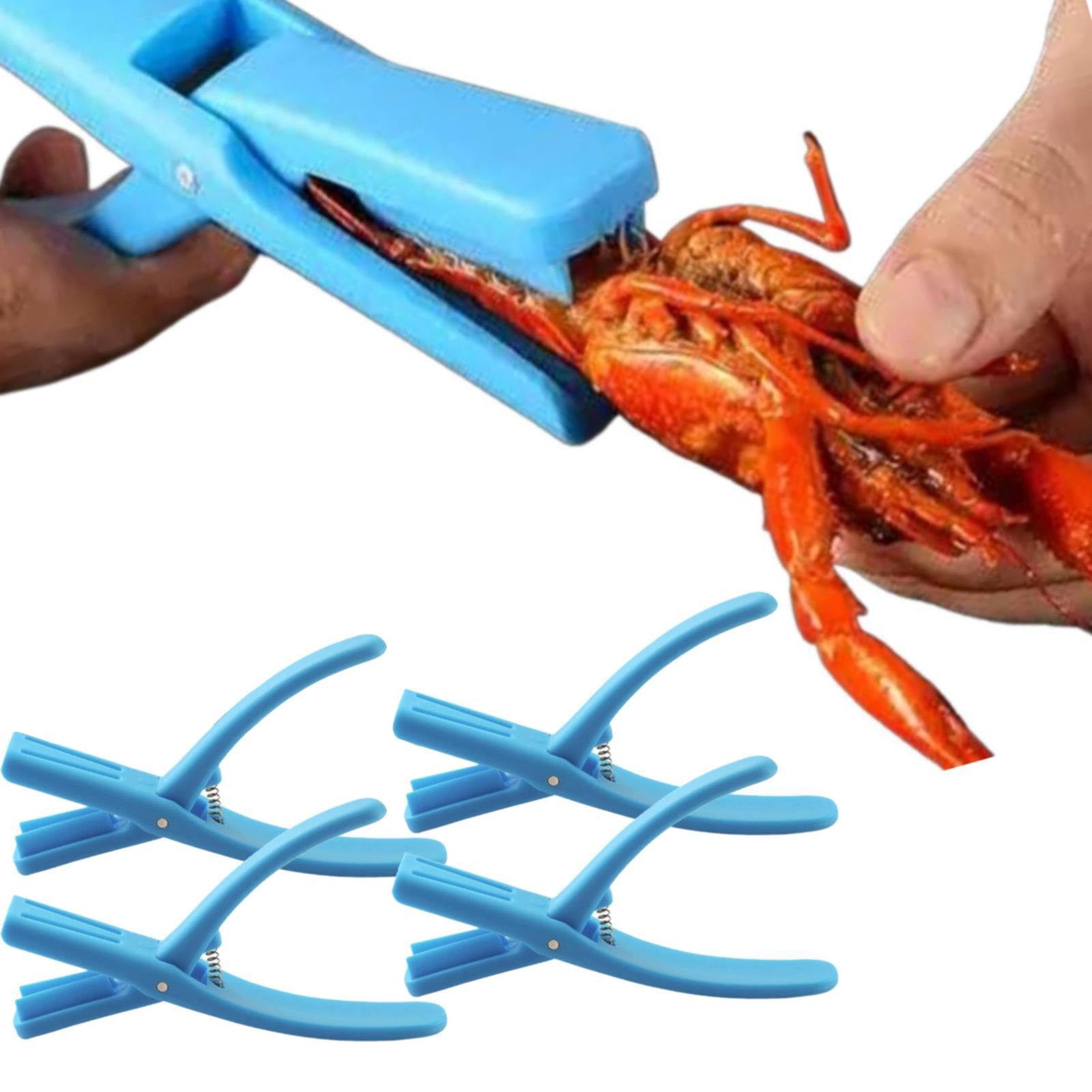 Uioepy Liquidation Blue 4Pc Crayfish Sheller Crawfish Peeler Efficient ...