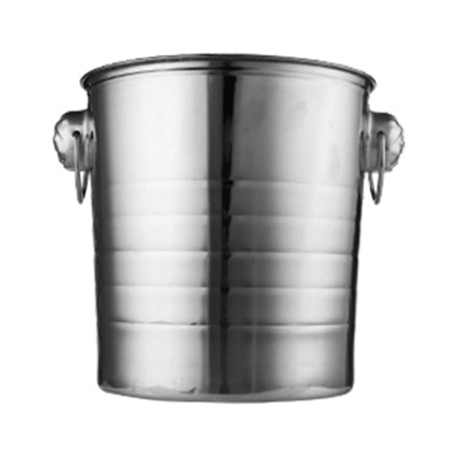 Uioepy Thickened Stainless Steel Tiger Head Ice Bucket with High ...