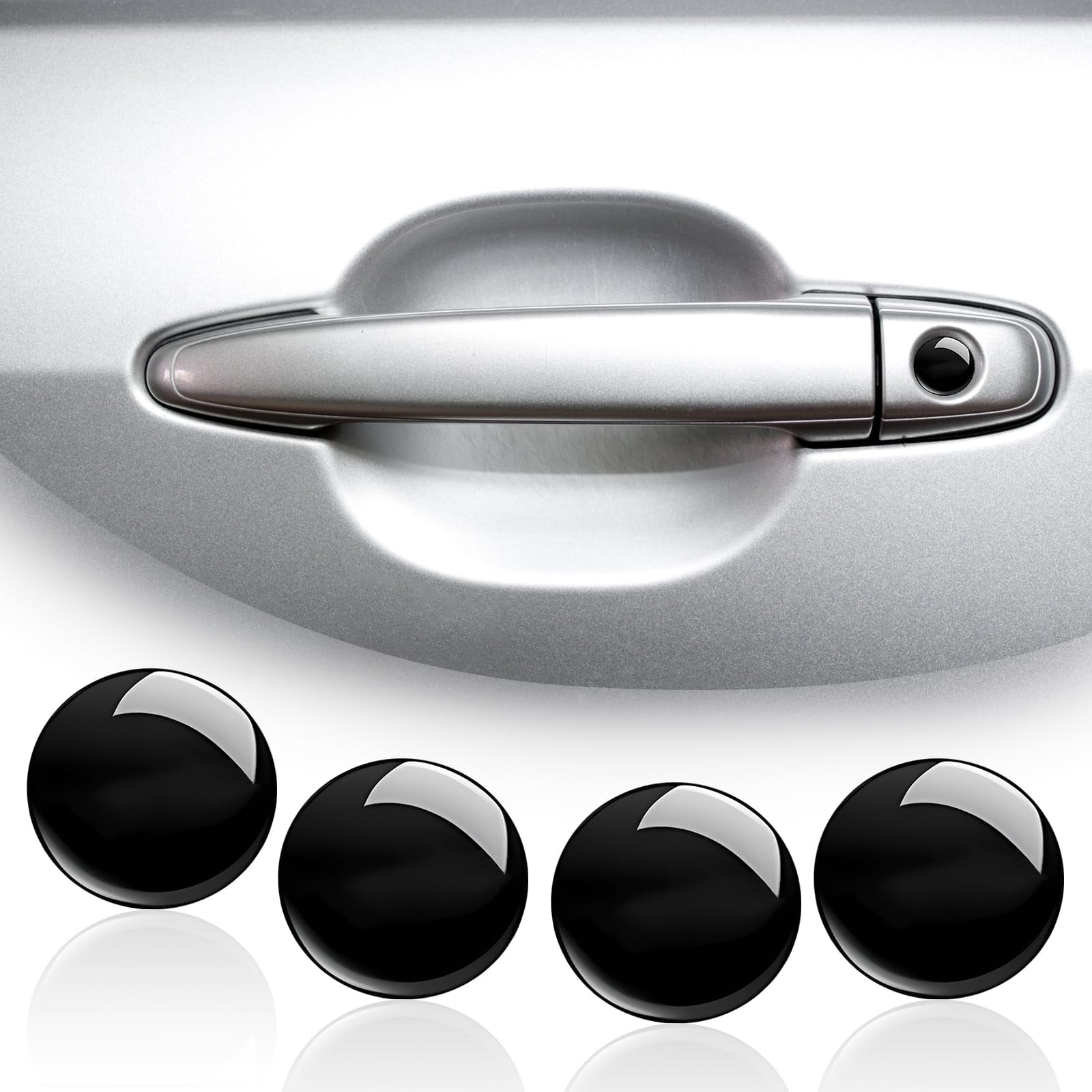 Uisky AA 4PCS Car CM31 Door Screw Cover, Anti-Blocking Car Door Lock ...