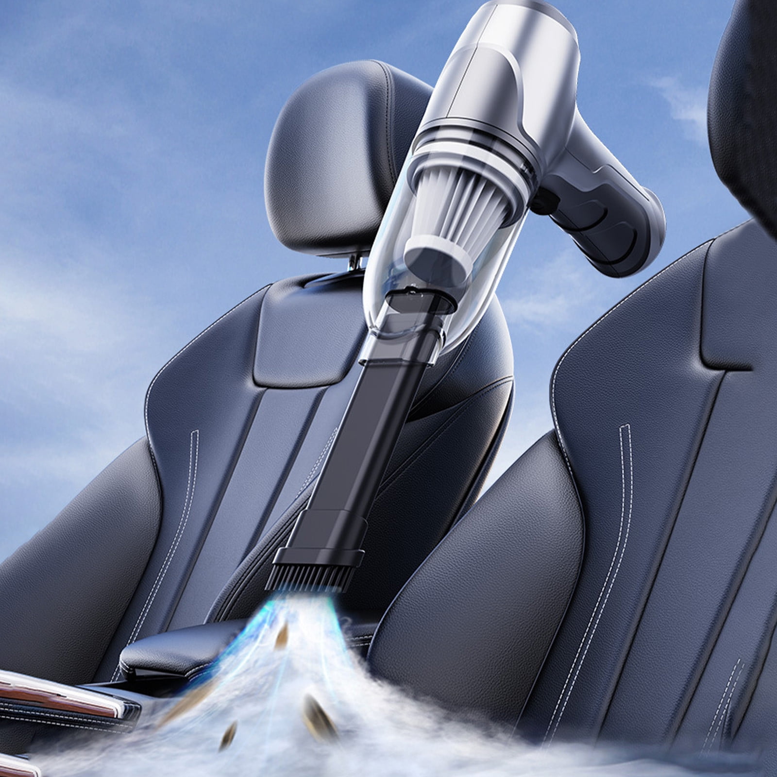 Uiz Merueh Car Vacuum Wet and Dry Handheld Car Vacuum Cleaner Powerful ...