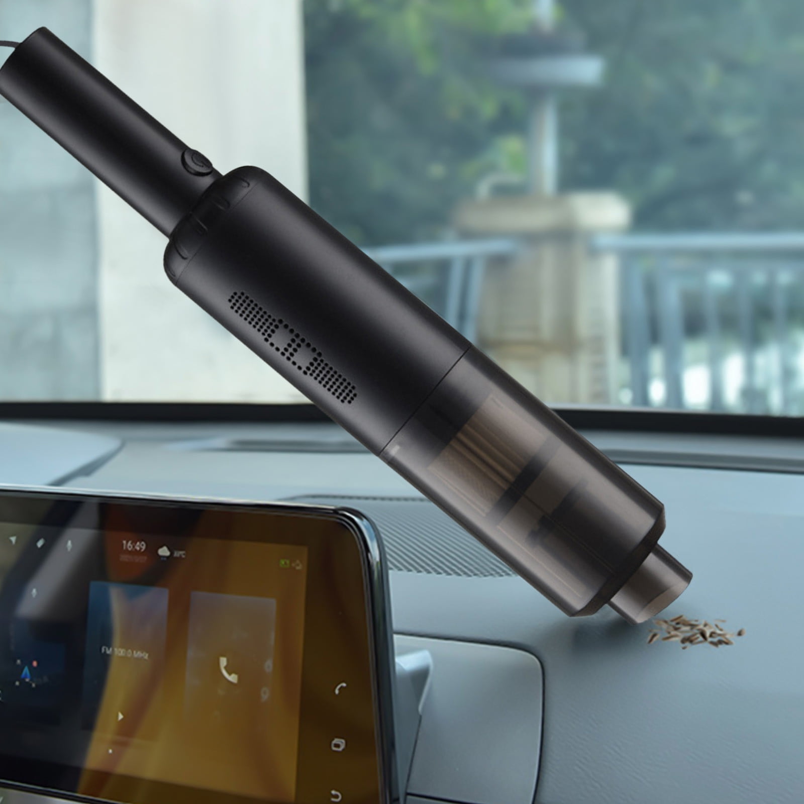 Uiz Merueh Car Vacuum Wet and Dry High Power Hand Held Vacuum Powerful ...