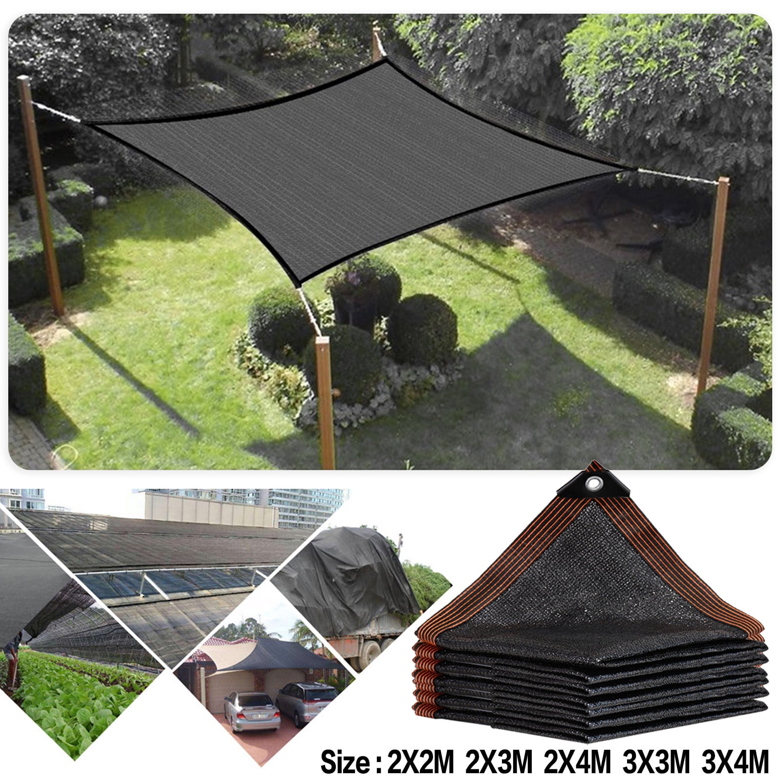 Uiz Merueh Summer Savings Shade Cloth for Garden Rectangle Solid Cloth ...