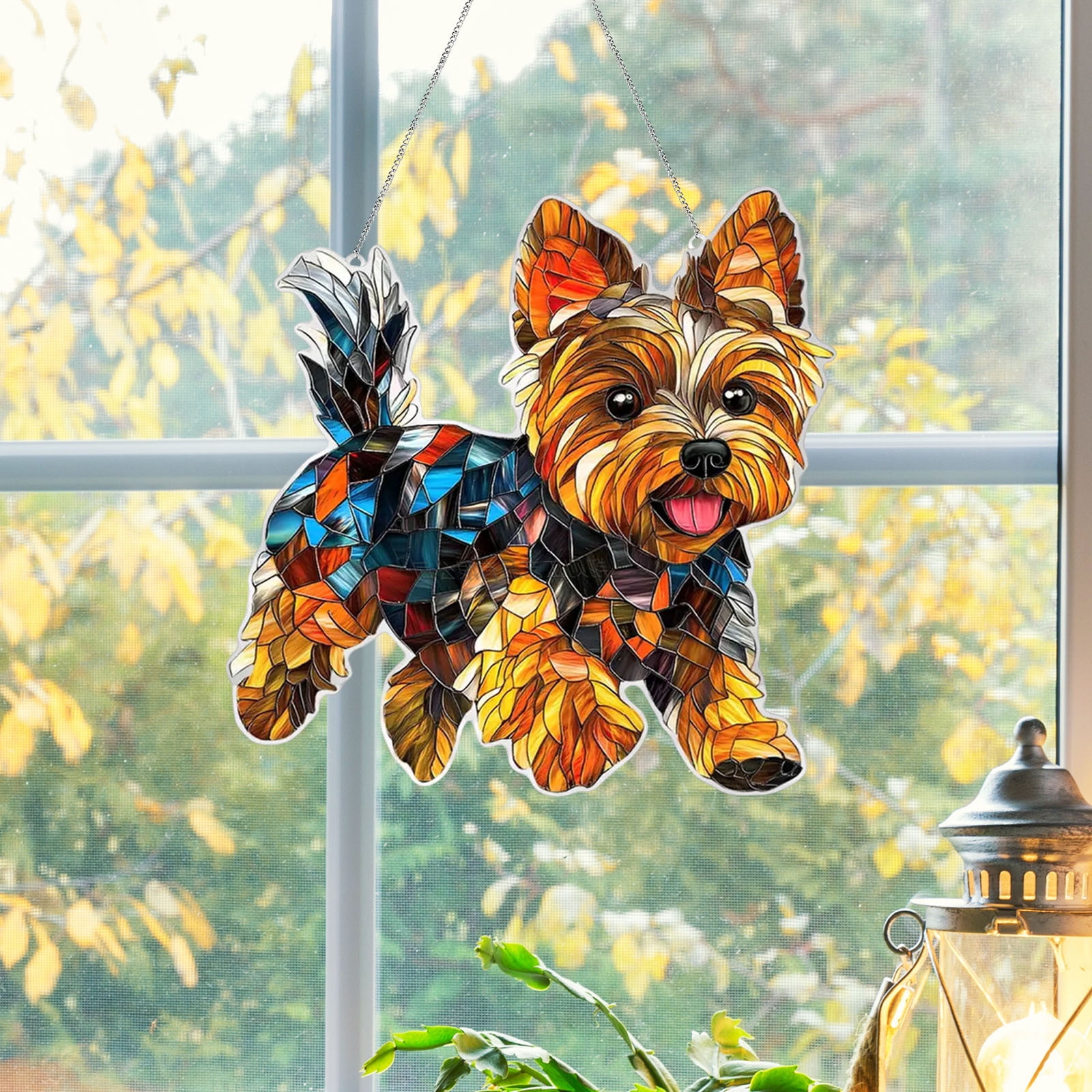 Uiz Merueh Suncatchers for Windows Hanging Clearance Dog Breeds ...