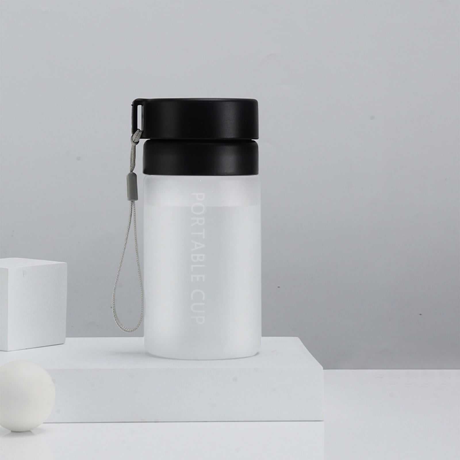 Uiz Merueh Tritan Clear Water Bottle | BPA Free 13oz Sports Water ...