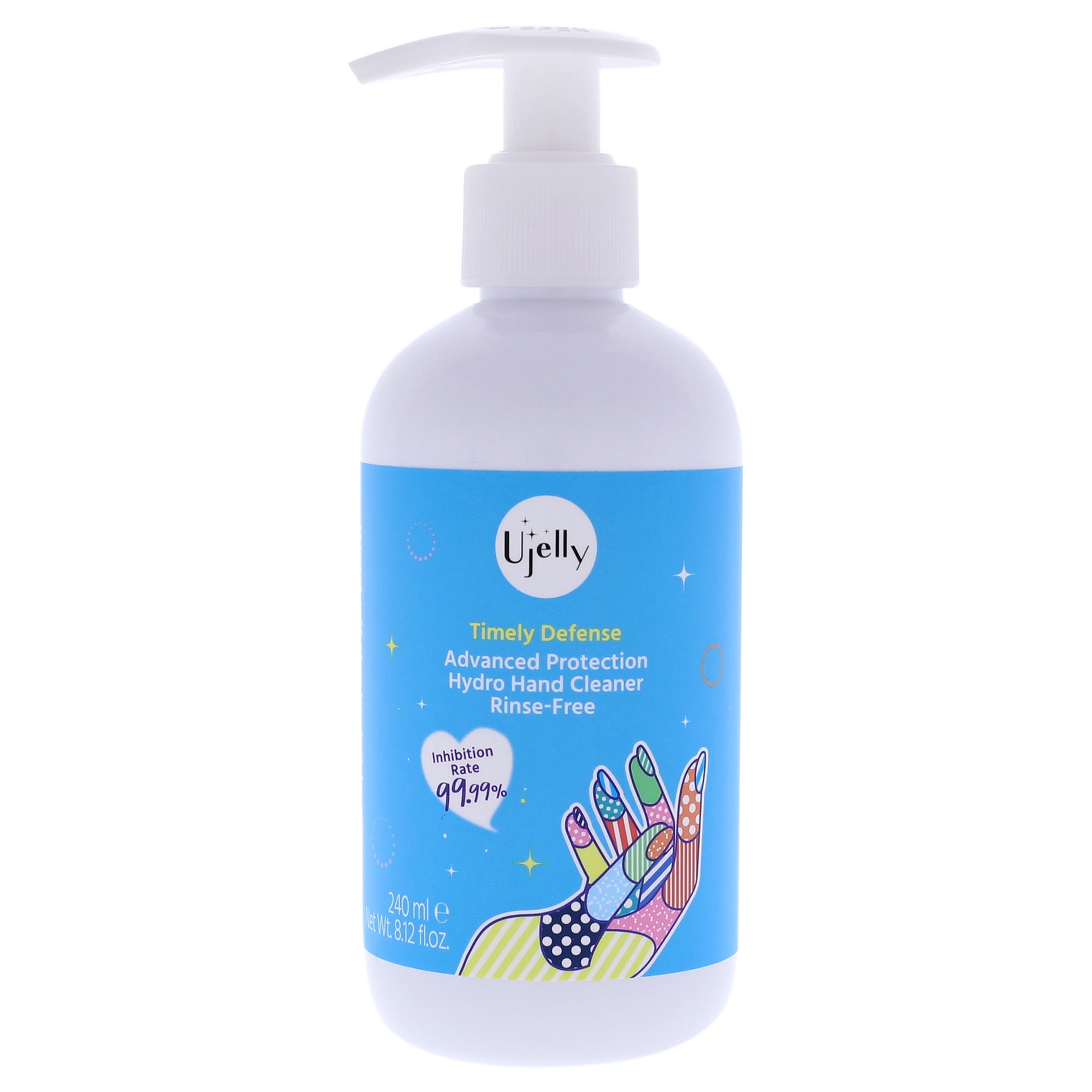 Ujelly Timely Defense Advanced Protection Hydro Hand Cleaner , 8.12 oz ...