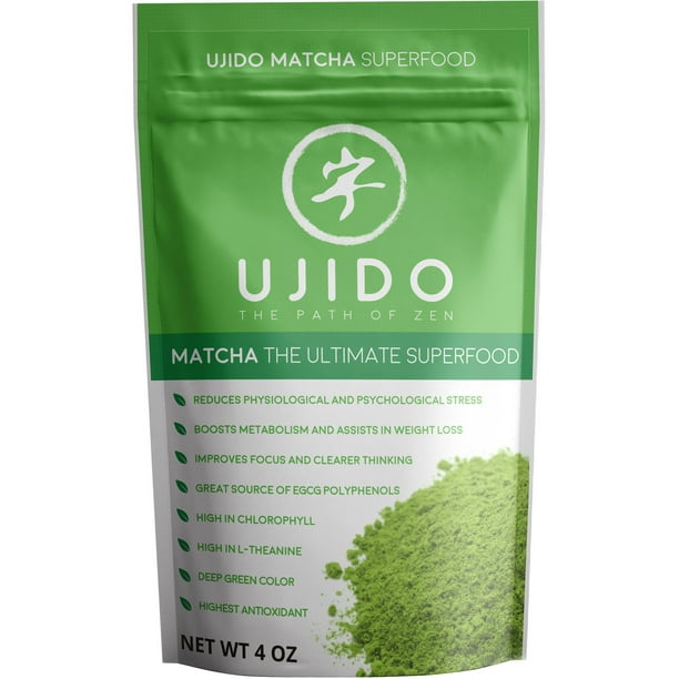 Ujido Matcha Green Tea Powder, 4 oz - Walmart.com