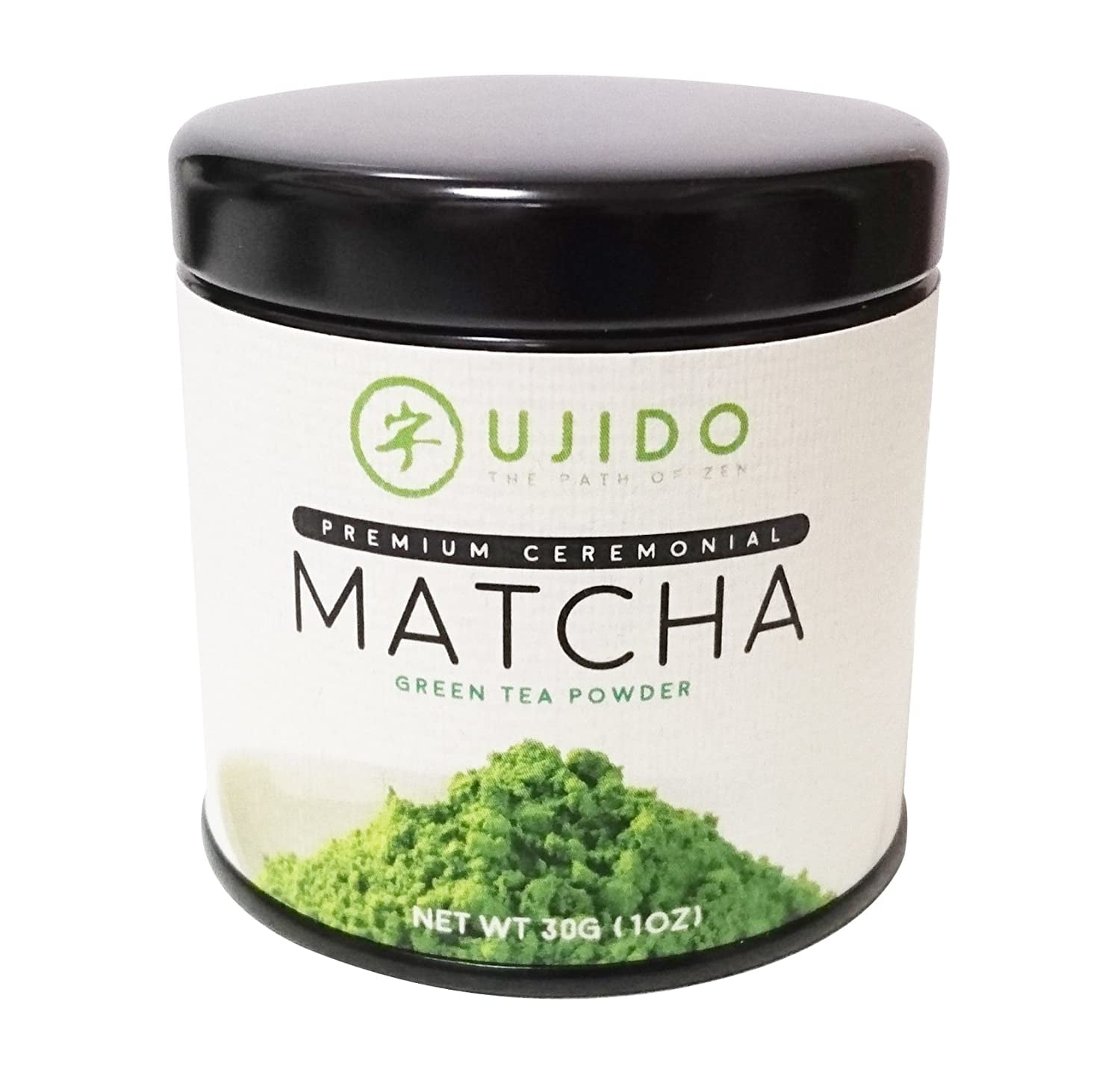 Ujido Premium Ceremonial Matcha Green Tea Powder, 1 oz. (30 g ...