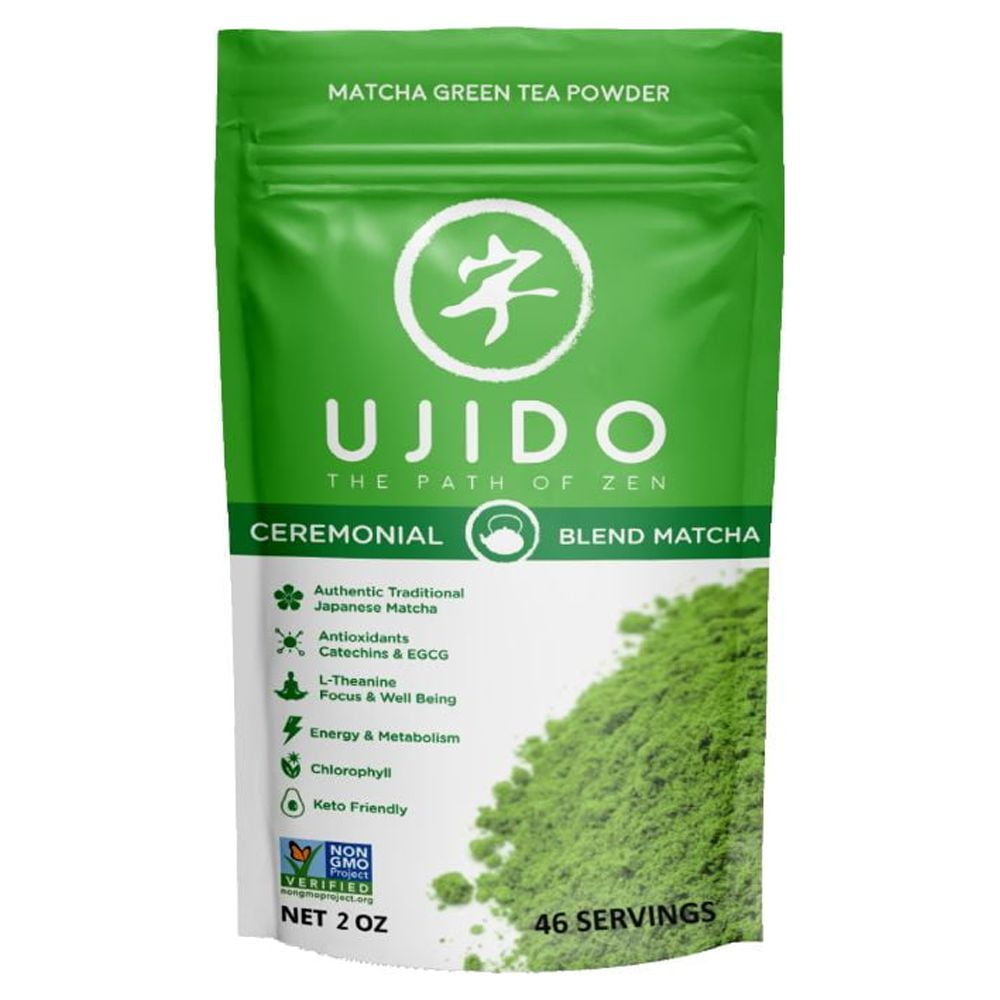 Ujido The Path of Zen Japanese Matcha Green Tea Powder Ceremonial Blend ...