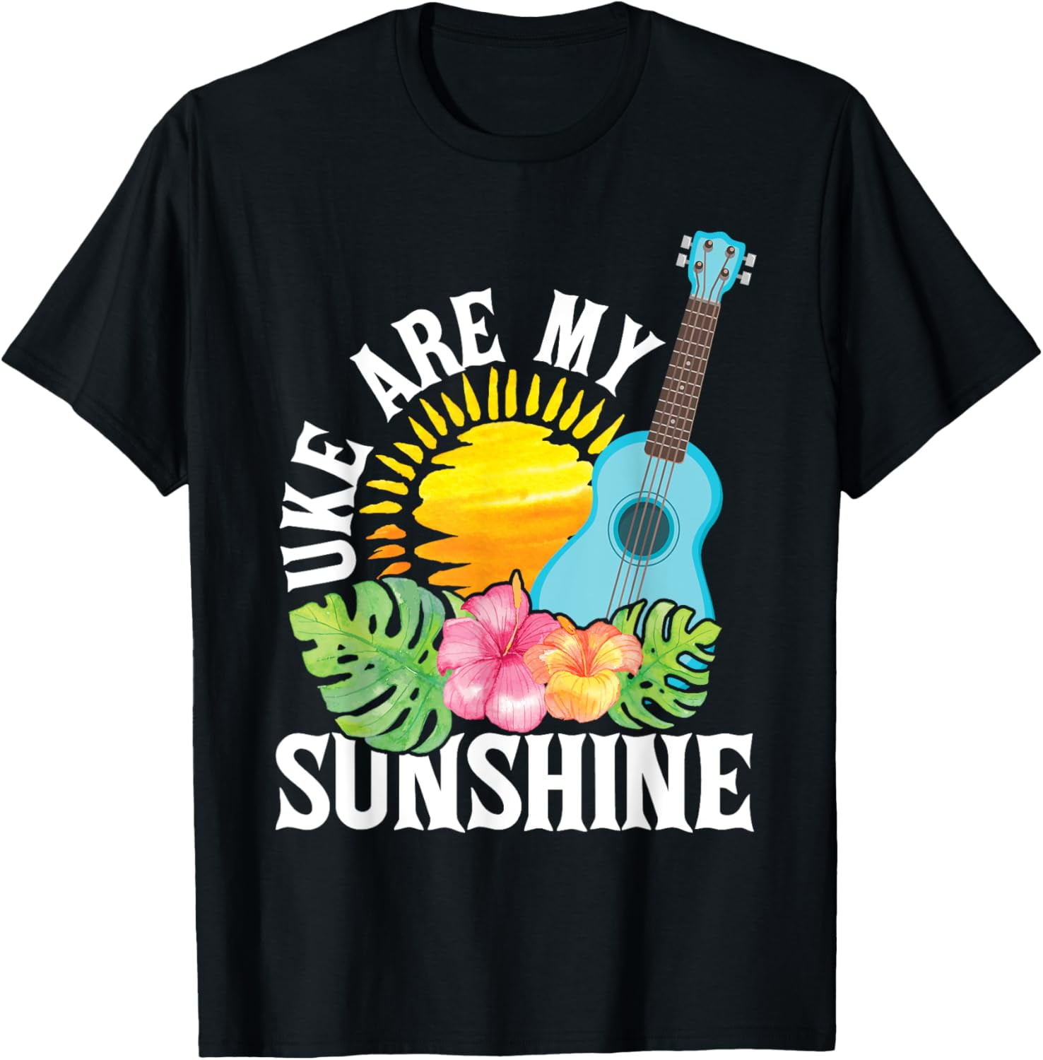 Uke Are My Sunshine - Ukulele Player Ukulelist T-Shirt - Walmart.com