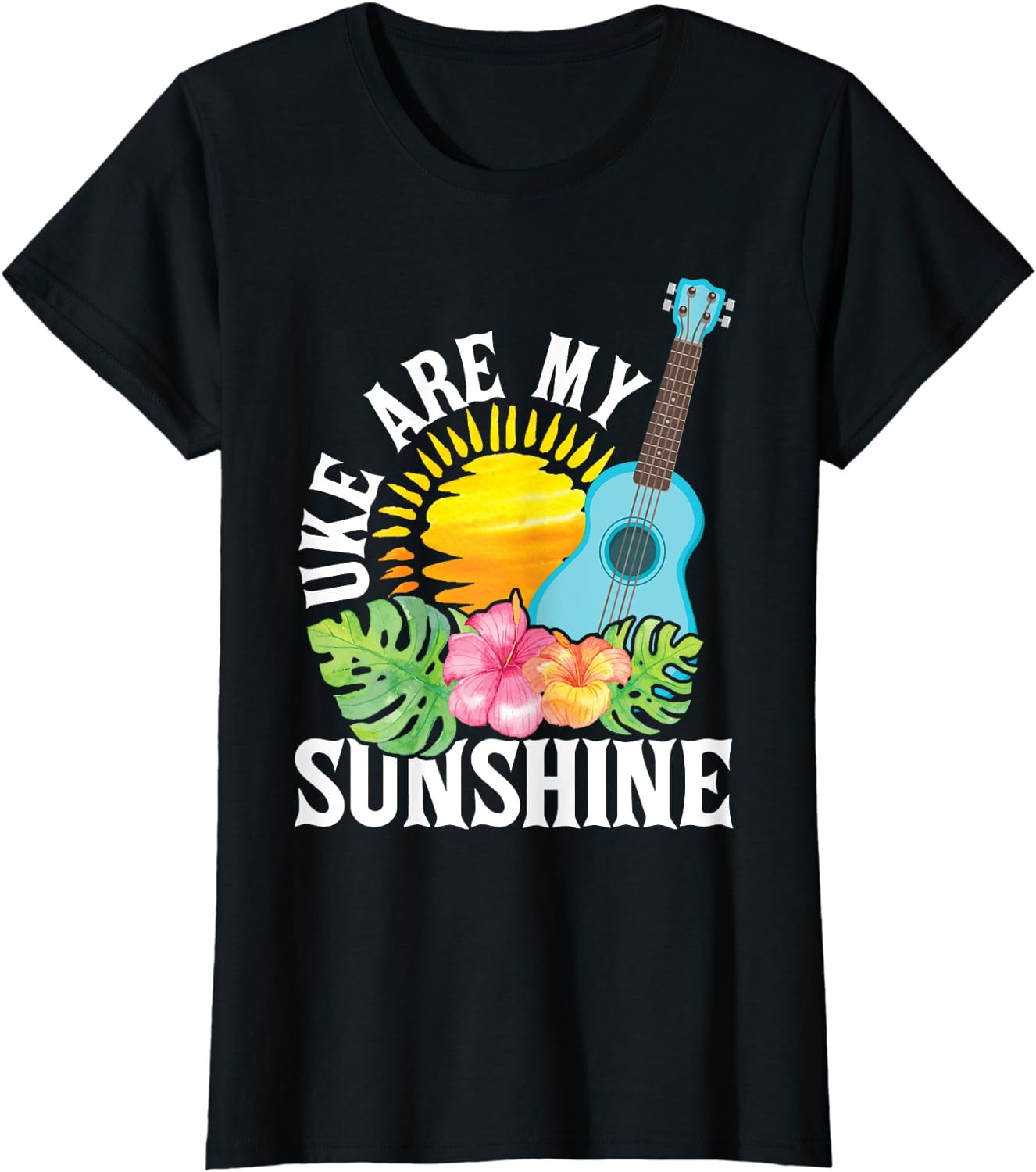 Uke Are My Sunshine - Ukulele Player Ukulelist T-Shirt - Walmart.com