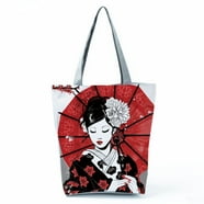 Just Ermo Pink Tote Bag - Large Puppy Holding High Heels Shopping Bag ...