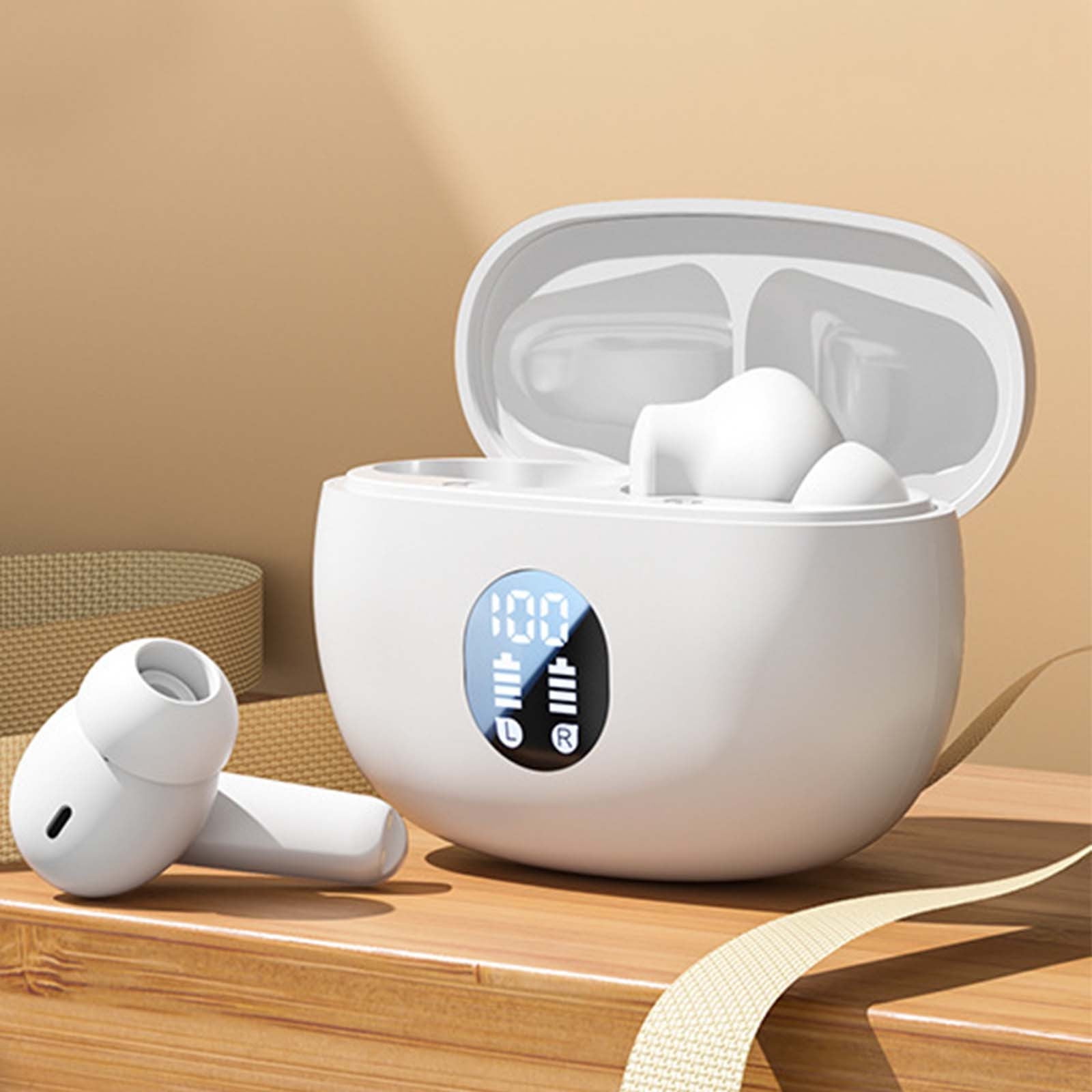 Uklsqma 4 Headsets Bluetooth Bundle, 50H Playtime Per Set, Hi-Res Audio ...