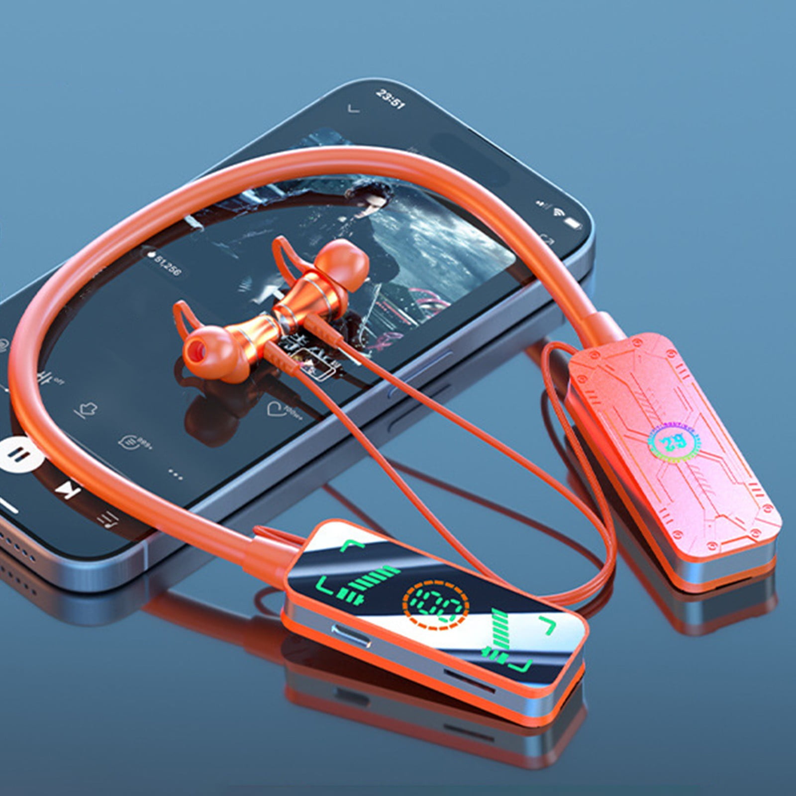 Uklsqma Bluetooth Earphone Clearance Intelligent Digital Display ...
