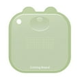 Uklsqma Double-Sided Chopping Board, Food-Grade Material, Reversible ...