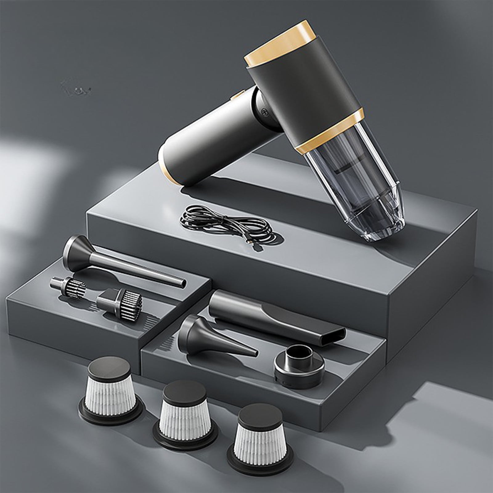 Uklsqma Handheld Car Vacuum Cleaner - 5000-10000pa Powerful Suction ...