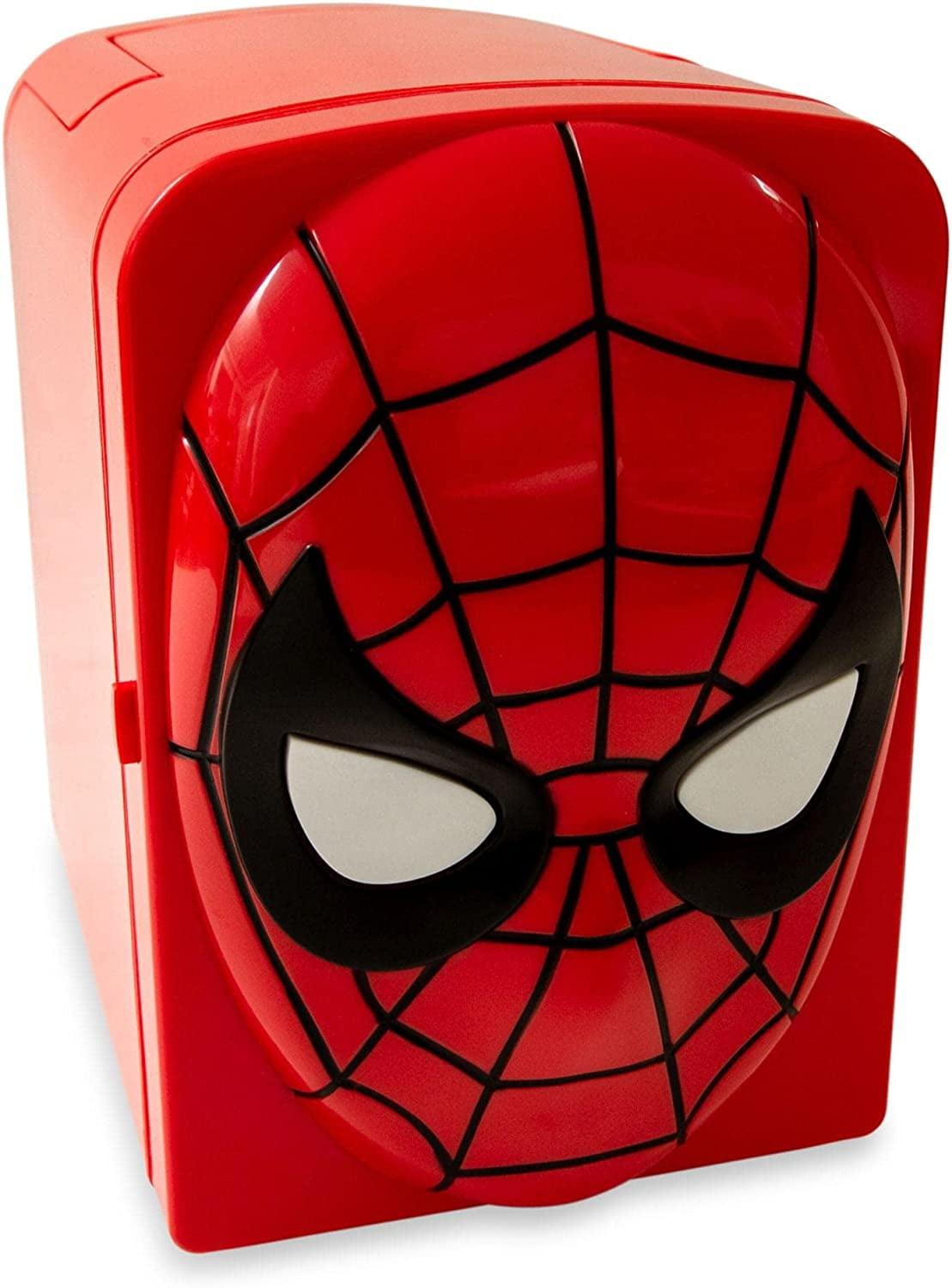 Ukonic Comics Spider-Man 4-Liter Mini Fridge Thermoelectric Cooler With ...