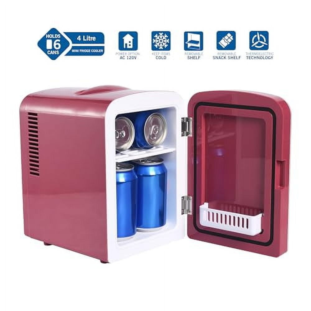 Ukonic Hogwarts 6 Can 4L Mini Fridge Harry Potter AC/DC - Walmart.com